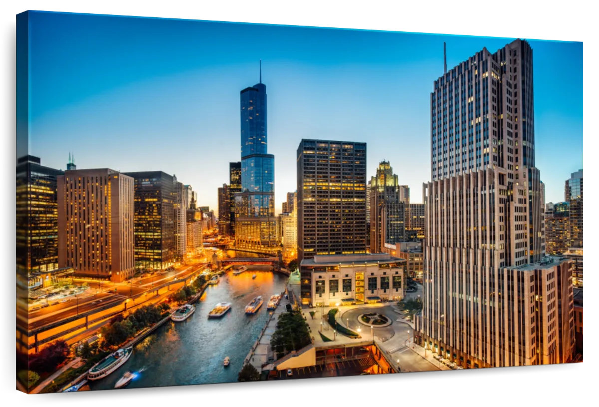 Ebern Designs Lynelle Chicago Bustle | Wayfair