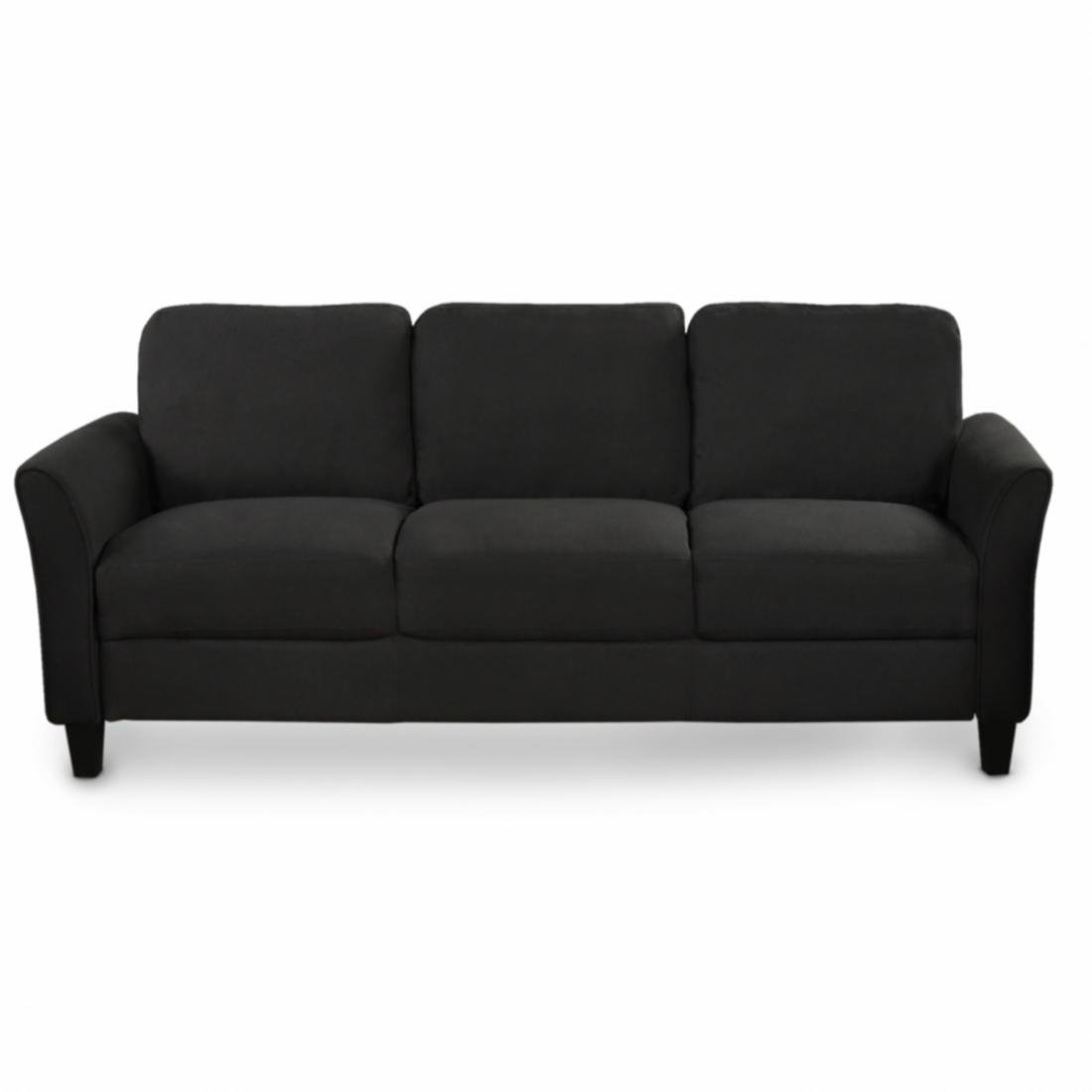 Red Barrel Studio® 3-seater Sofa, Linen Fabric Couch, sofas | Wayfair