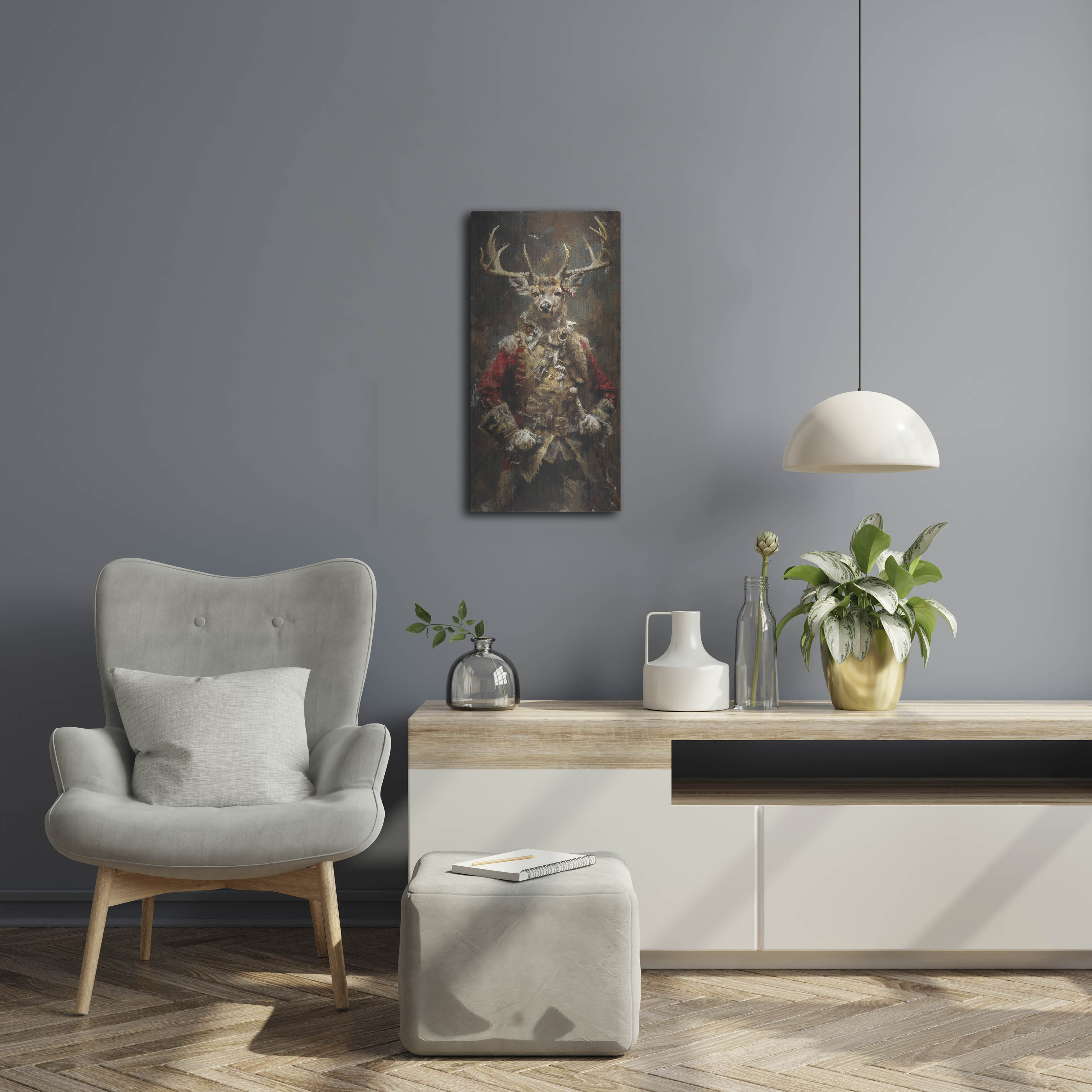 Trinx 'Captain Buck' by Sean Parnell Metal Wall Art, | Wayfair