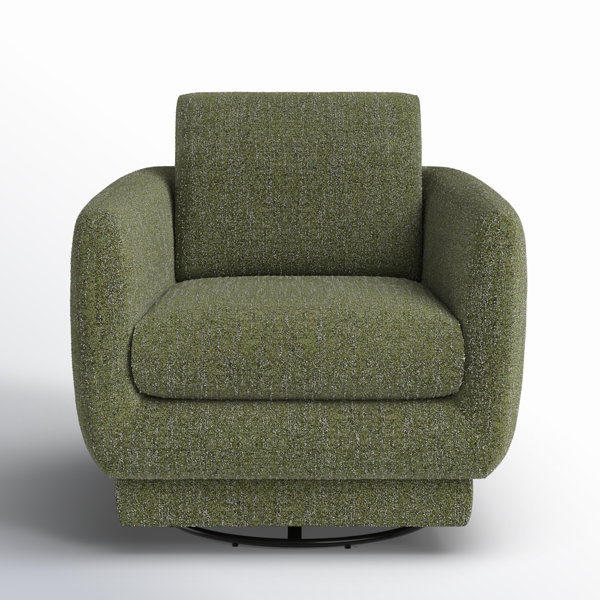 AllModern Ramel Upholstered Swivel Armchair & Reviews | Wayfair
