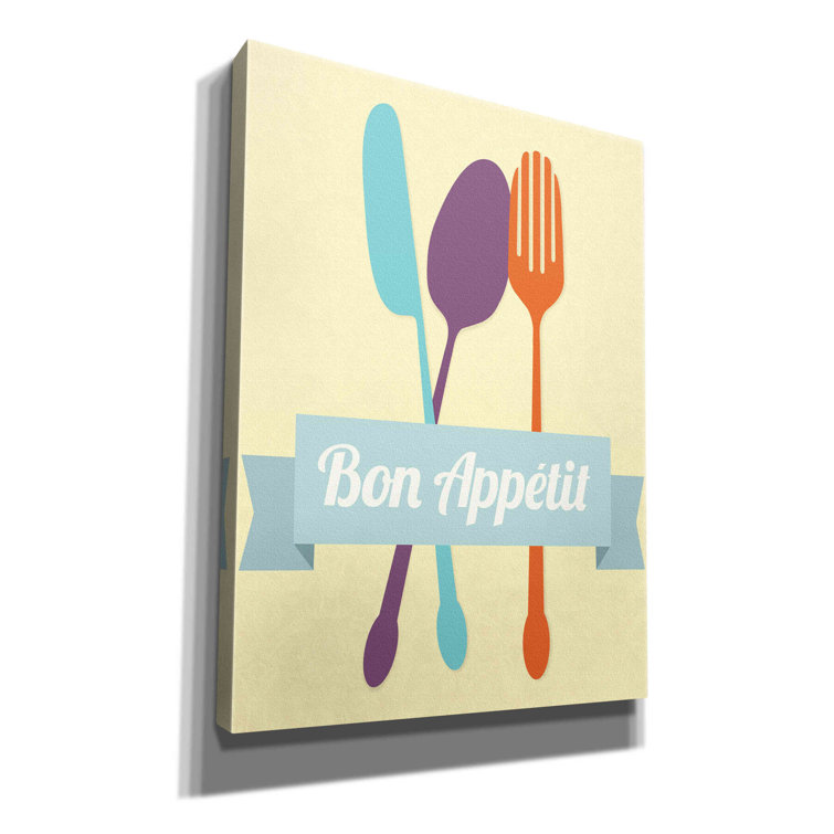 Red Barrel Studio® Epic Graffiti 'Bon Appetit' By Genesis Duncan, Gic ...