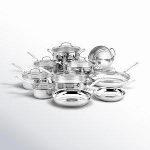 Cuisinart Professional Series 13 Piece Stainless Steel Cookware Set ...