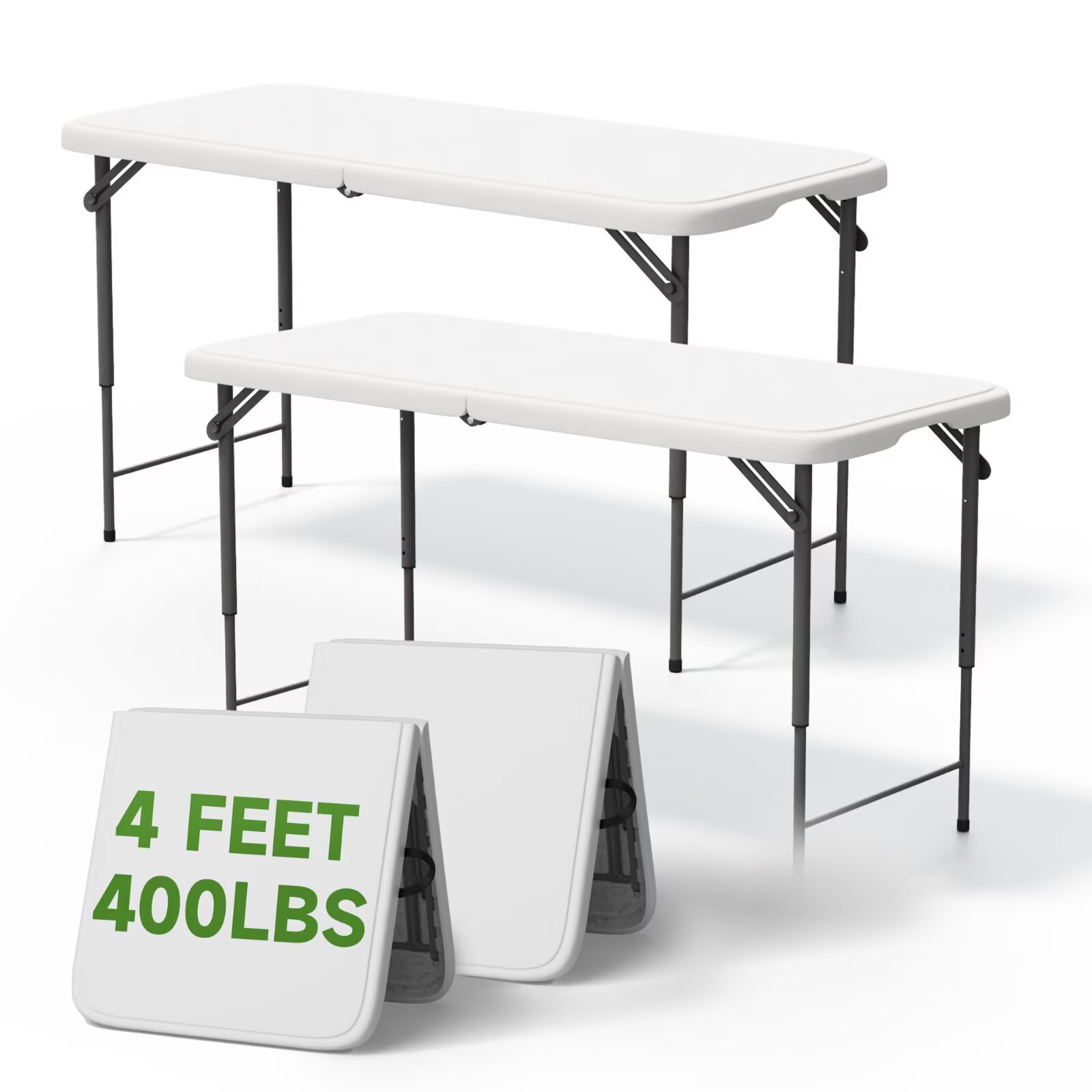 Ortus Collective Folding Table 4 Foot - 3-Position Adjustable Height ...