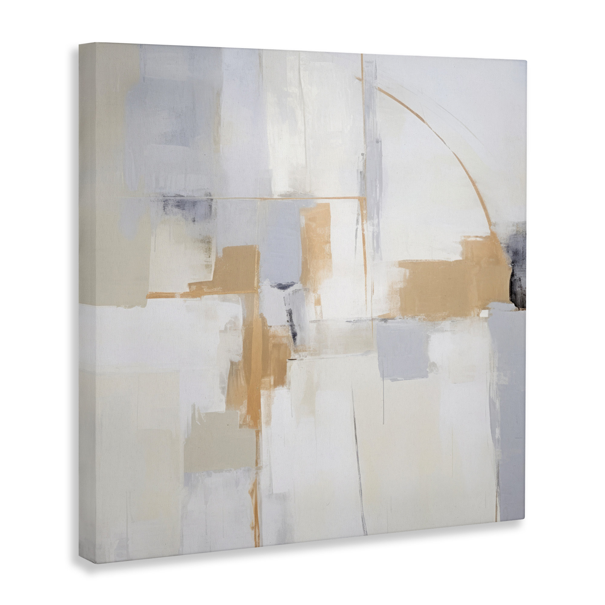 Wrought Studio™ Subtle Yellow Visionary Canvas, design by Irena Orlov ...
