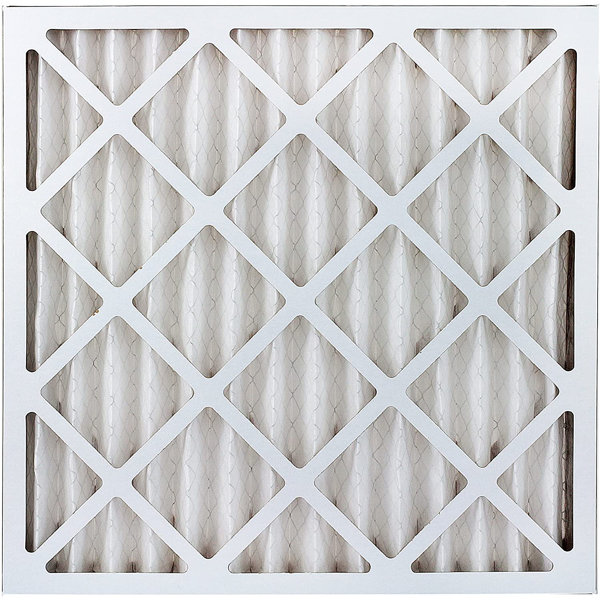 Filterbuy 25x25x2 Air Filter MERV 8, Pleated HVAC AC Furnace Filters ...