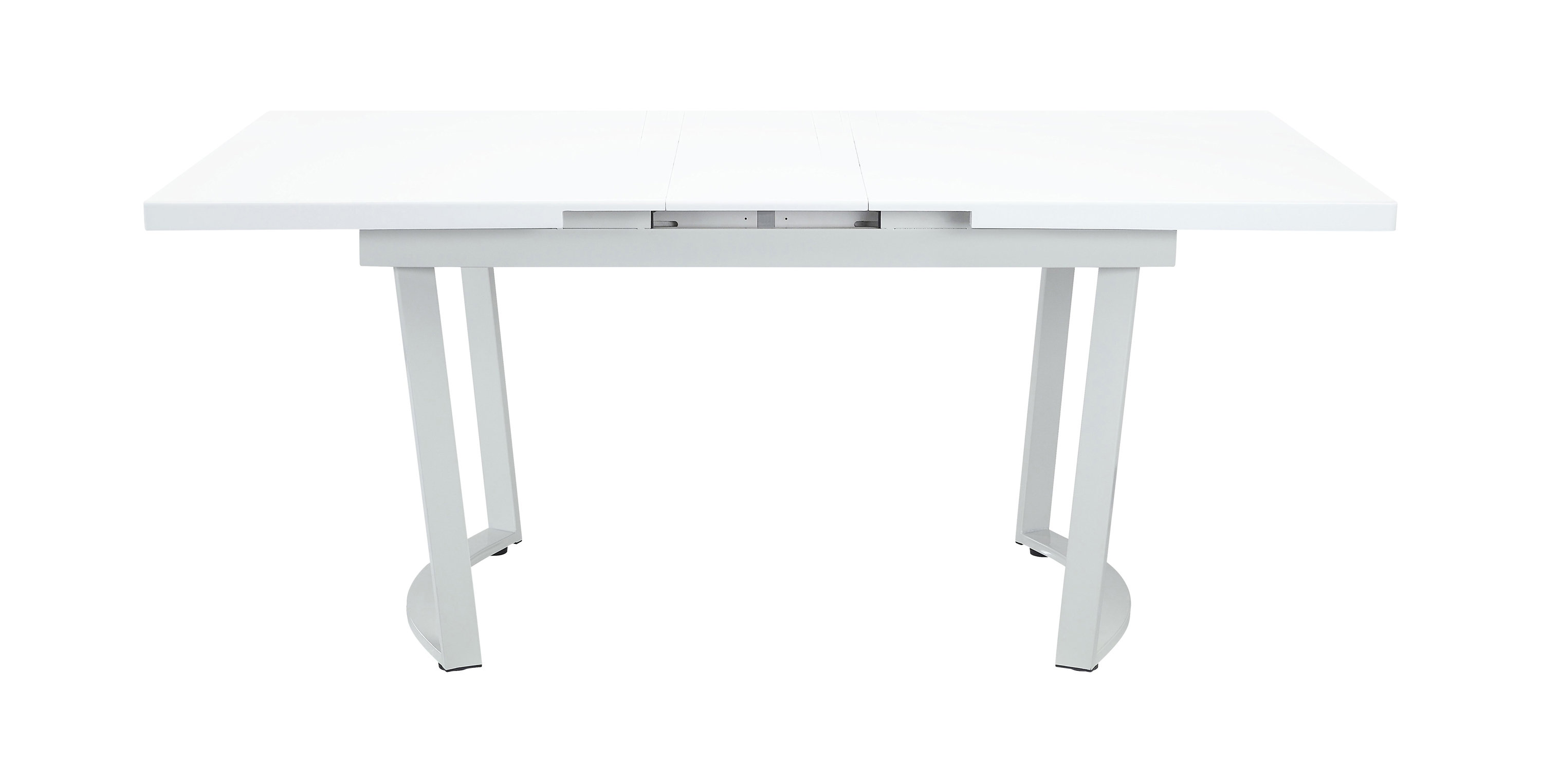 Orren Ellis Mishoe Dining Table In High Gloss White - Wayfair Canada