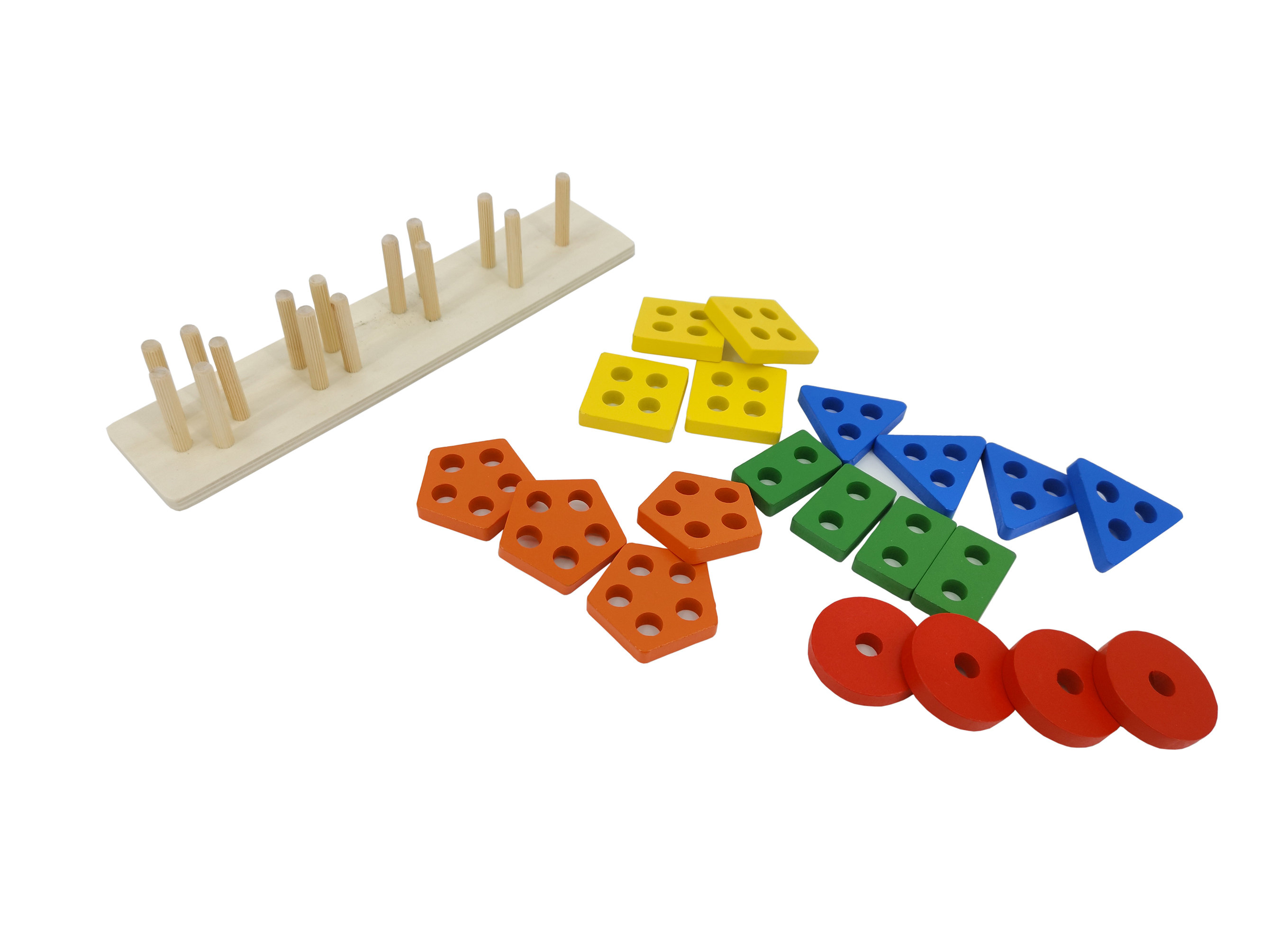 FixtureDisplays Jeu de casse-tête en bois en forme de tableau de tri ...