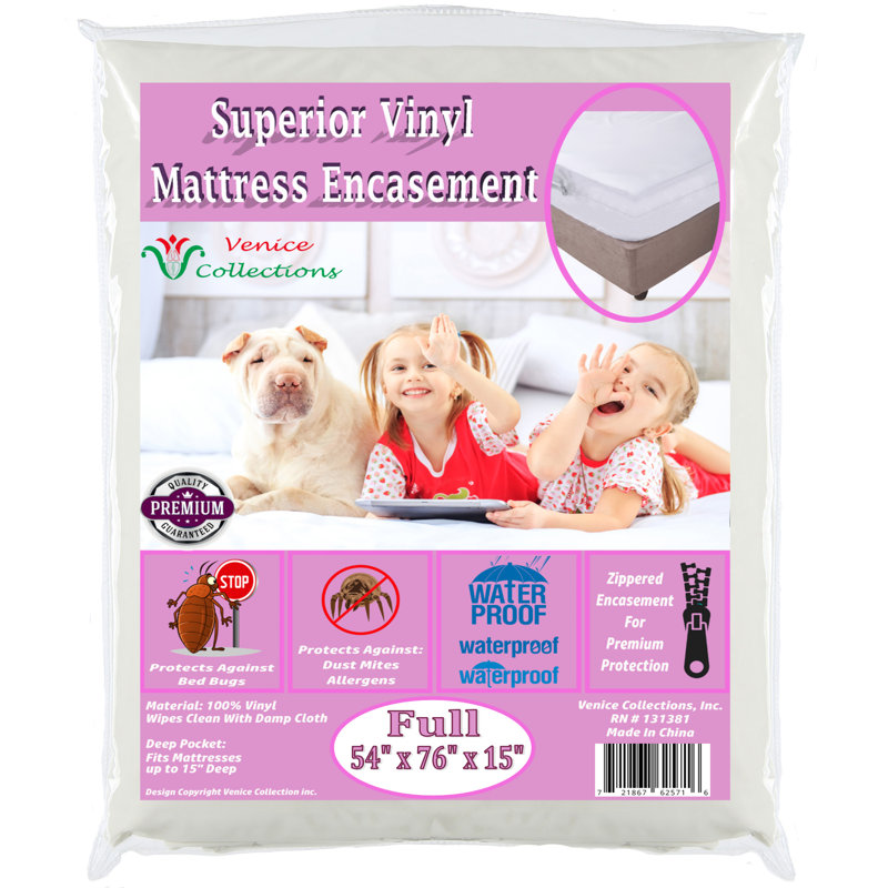 Venice Collections Superior Extra Heavy 8 Gauge Vinyl Mattress ...