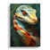 Marlow Home Co. Snake Cubism - Wrapped Canvas Art Prints | Wayfair.co.uk