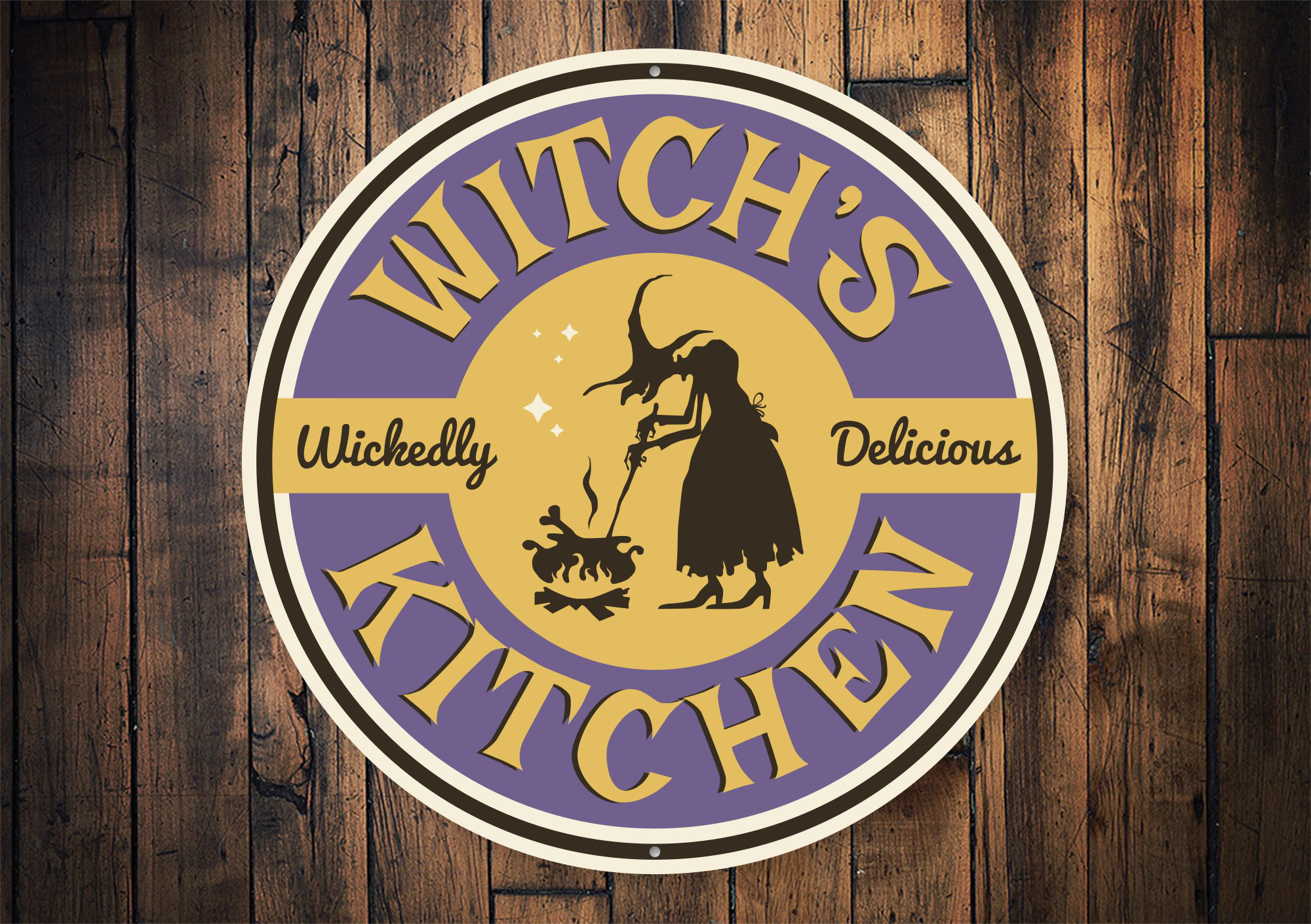 Lizton Sign Shop, Inc Wickedly Delicious Witch's Kitchen Sign - Wayfair ...