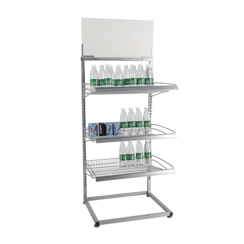 FixtureDisplays Beverage Rack Metal Rack Bakery Rack Confectionary ...