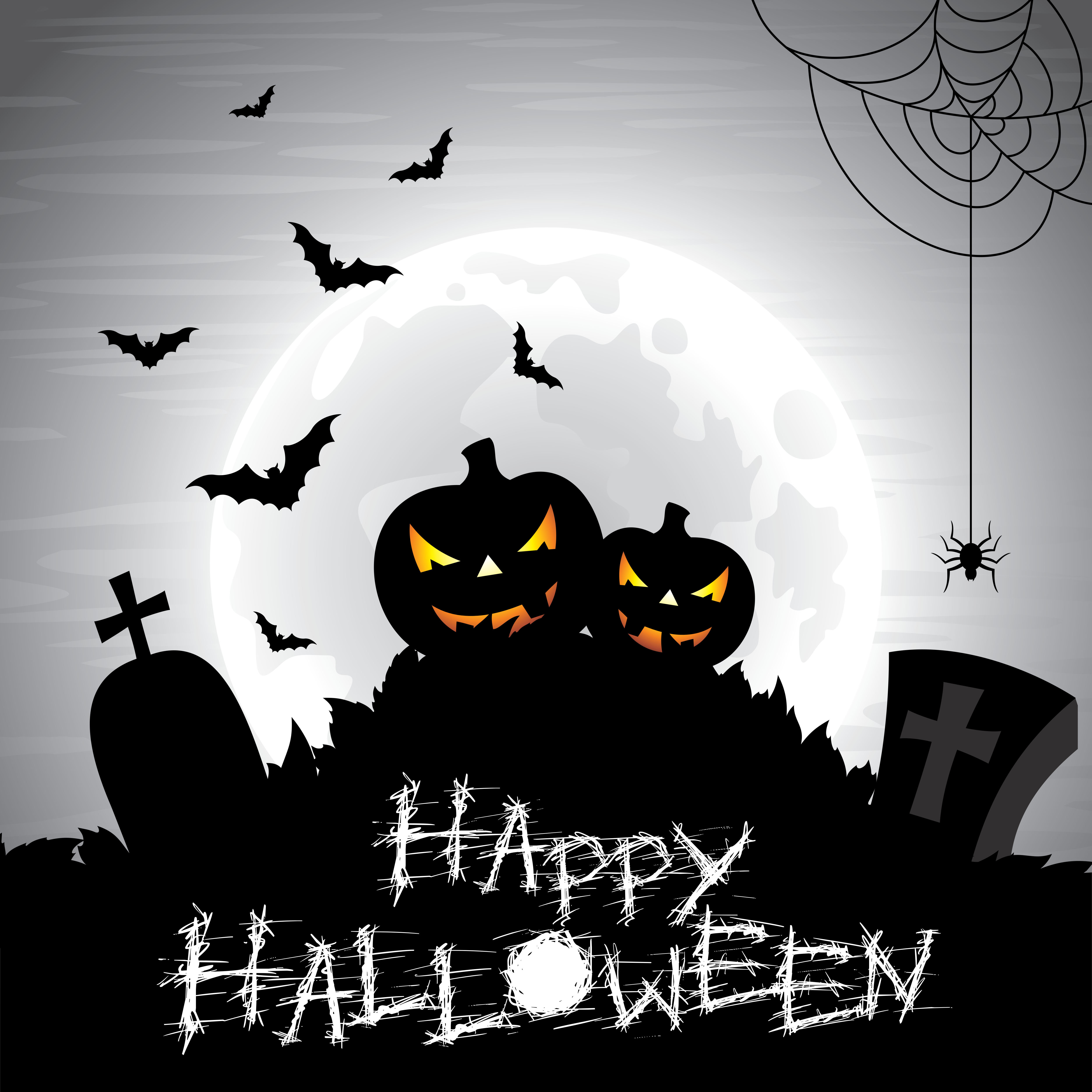 Wildon Home® Losurdo Vector Illustration on a Halloween Theme. by ...