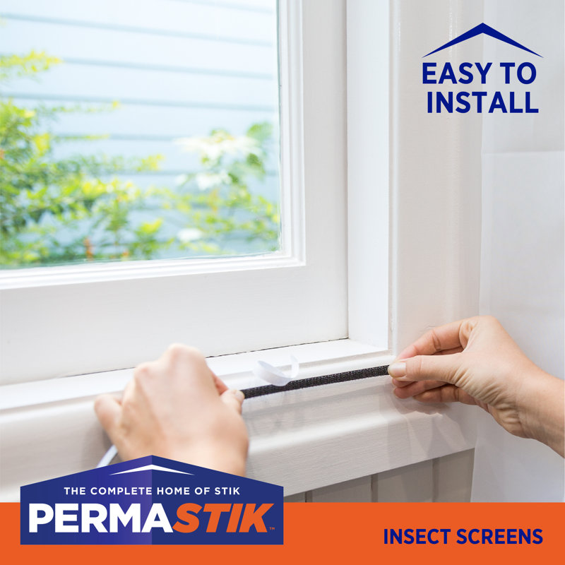 Permastik Removable Insect Screen & Reviews | Wayfair