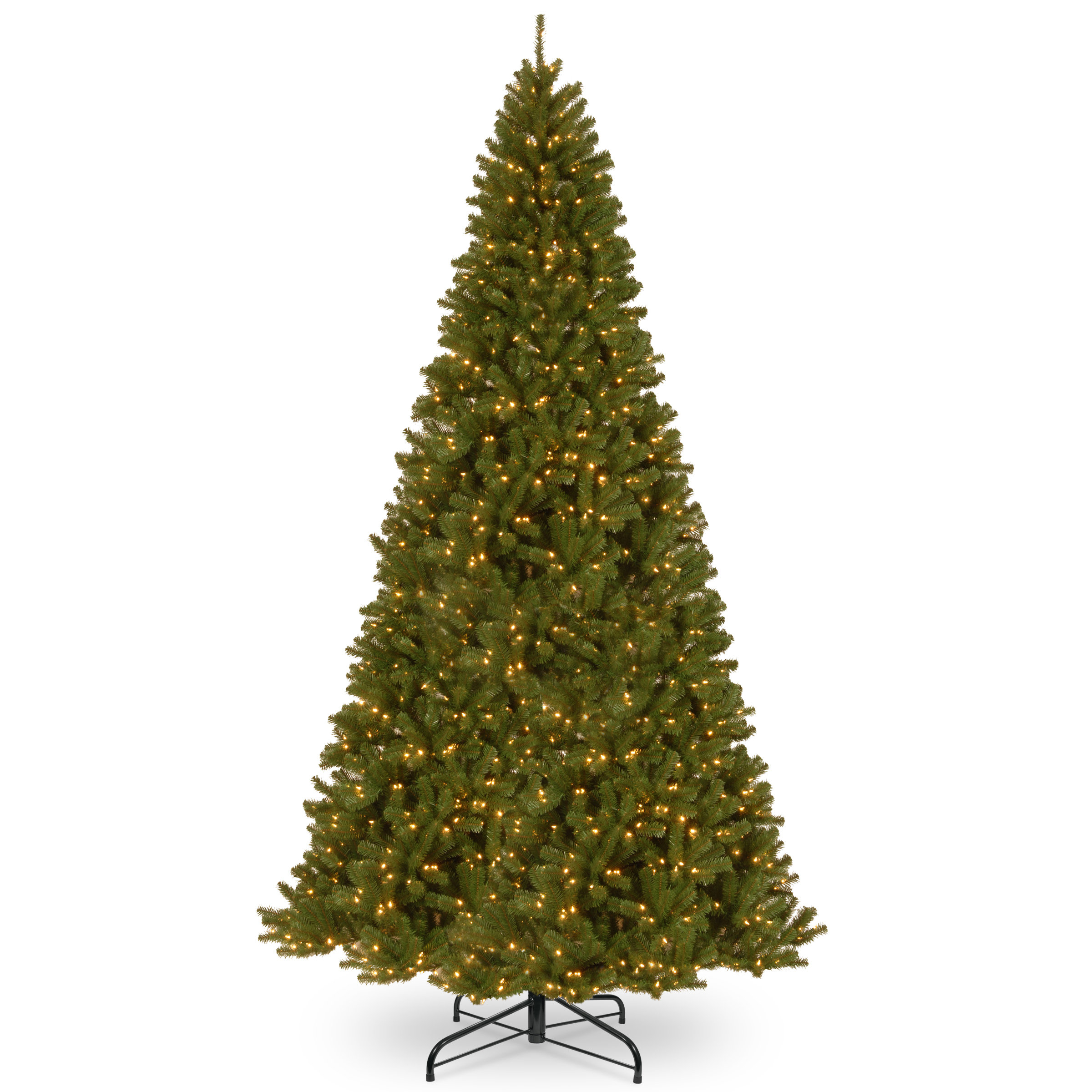 The Holiday Aisle® North Valley Spruce Tree with Clear Lights & Reviews ...