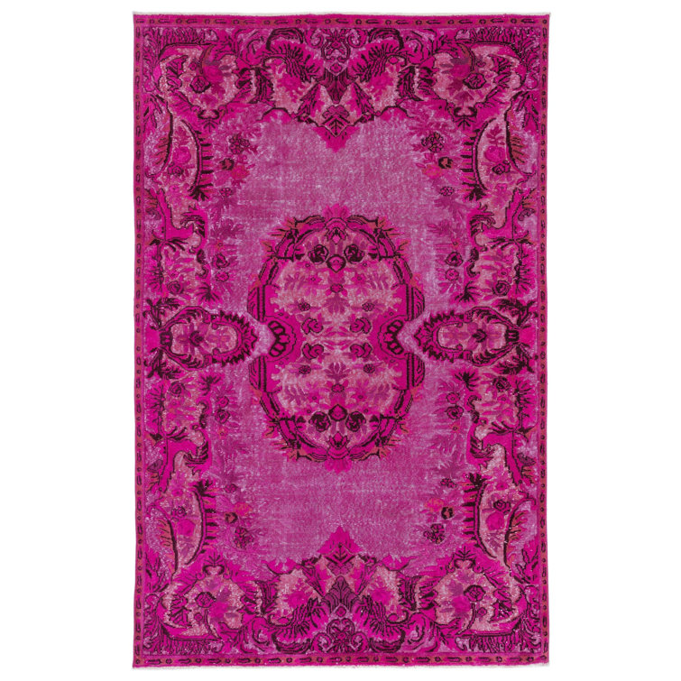 Rosalind Wheeler Oval Drevon Hand Knotted Area Rug | Wayfair.co.uk