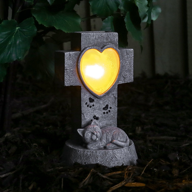 Archie & Oscar Albrecht Cats Animals Garden Statue | Wayfair.co.uk