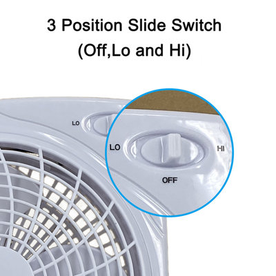 Optimus 12" Box Fan | Wayfair