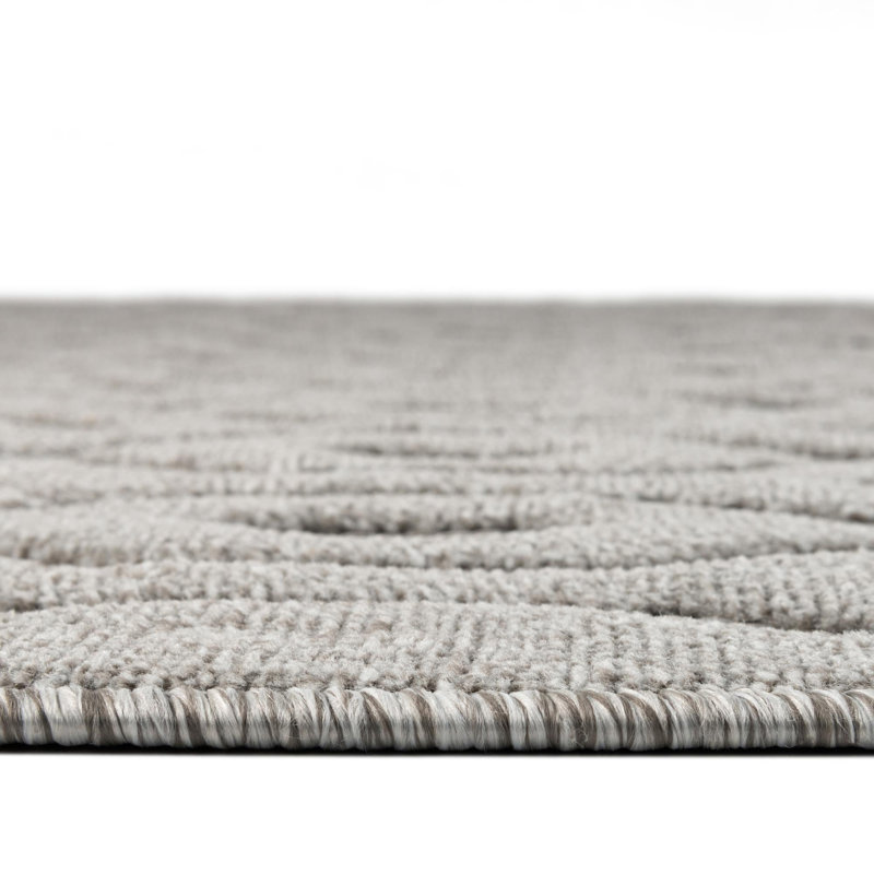 Langley Street Heckman Gray Indoor/Outdoor Rug & Reviews | Wayfair