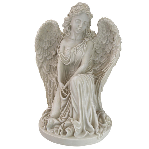 Design Toscano Quiet Countenance Praying Angel Statue & Reviews | Wayfair