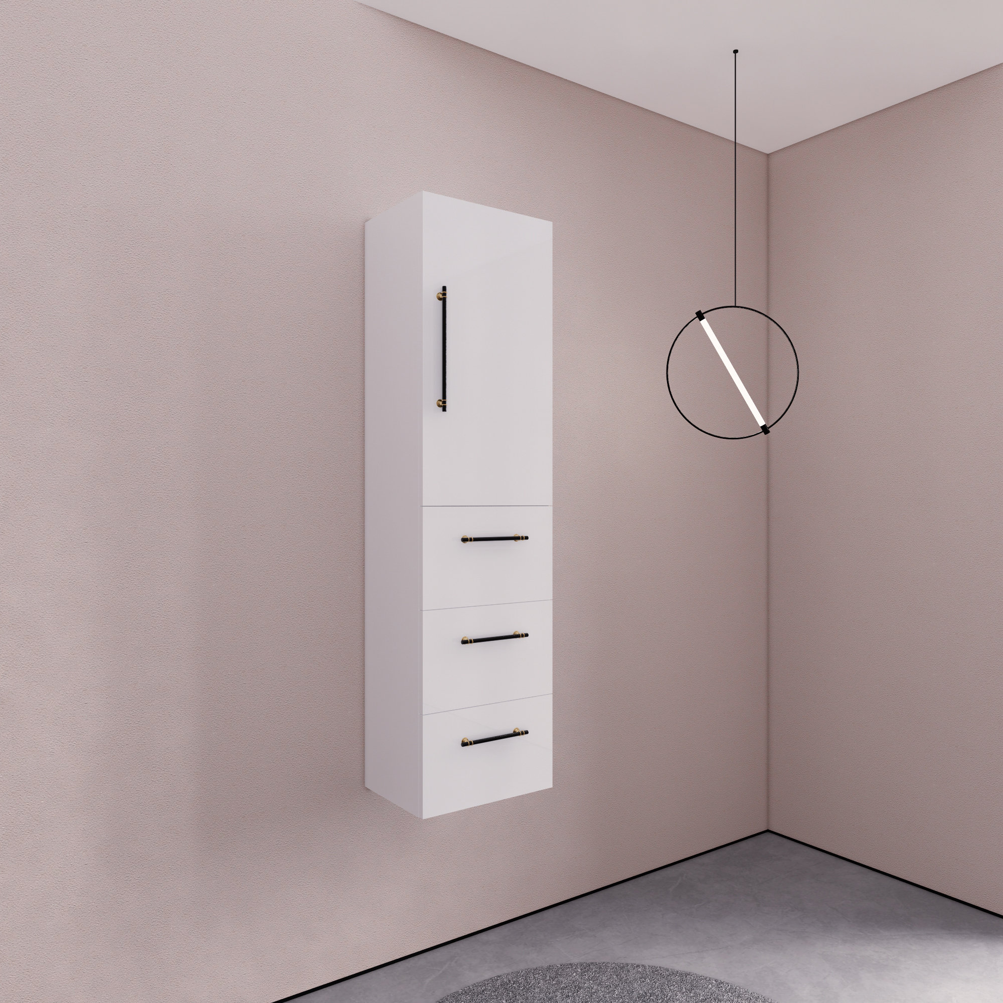 Everly Quinn Wall Linen Cabinet | Wayfair