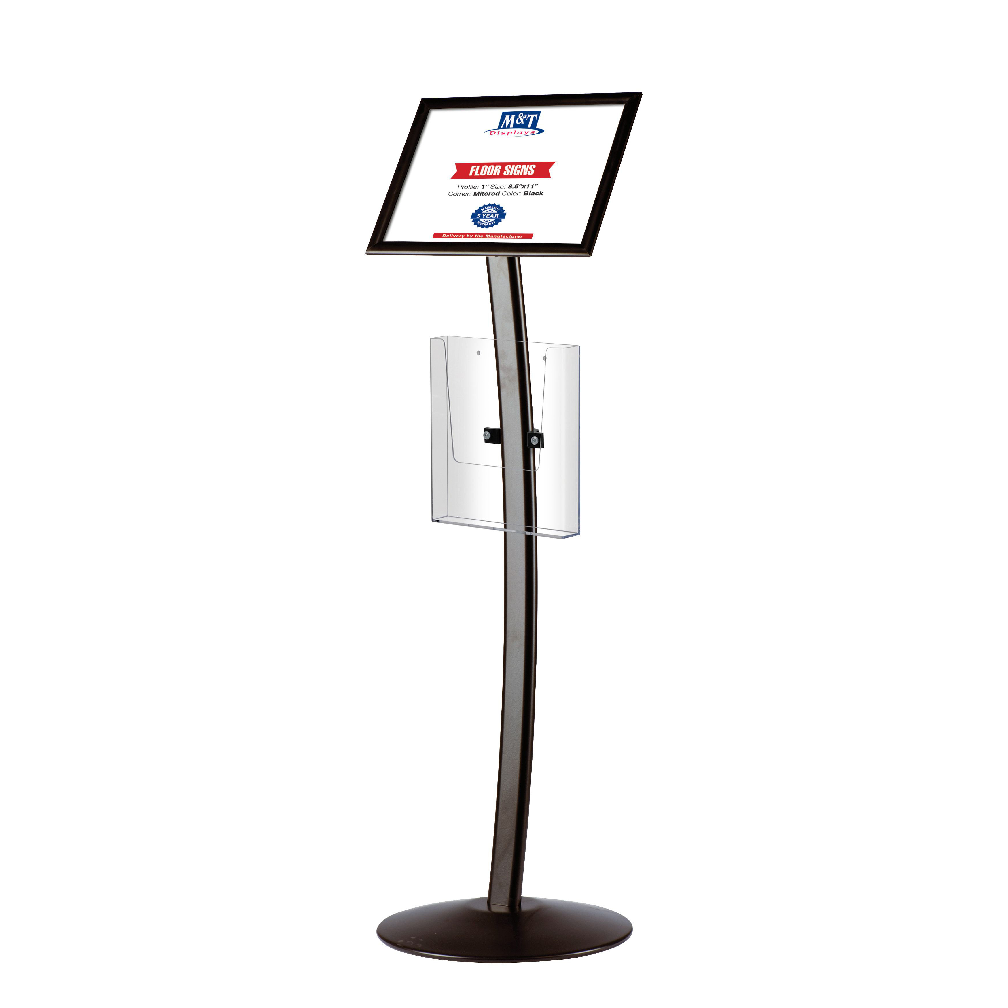 MT Displays One-Sided Sign Holder | Wayfair