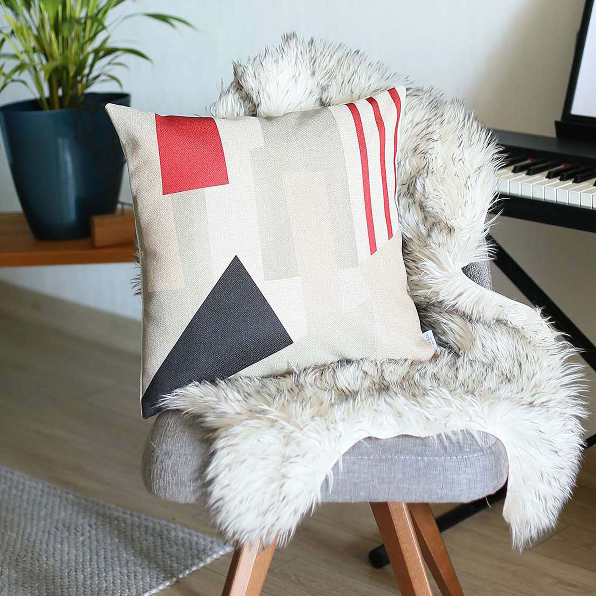 Mike&Co. New York Boho-Chic Abstract Throw Pillow | Wayfair