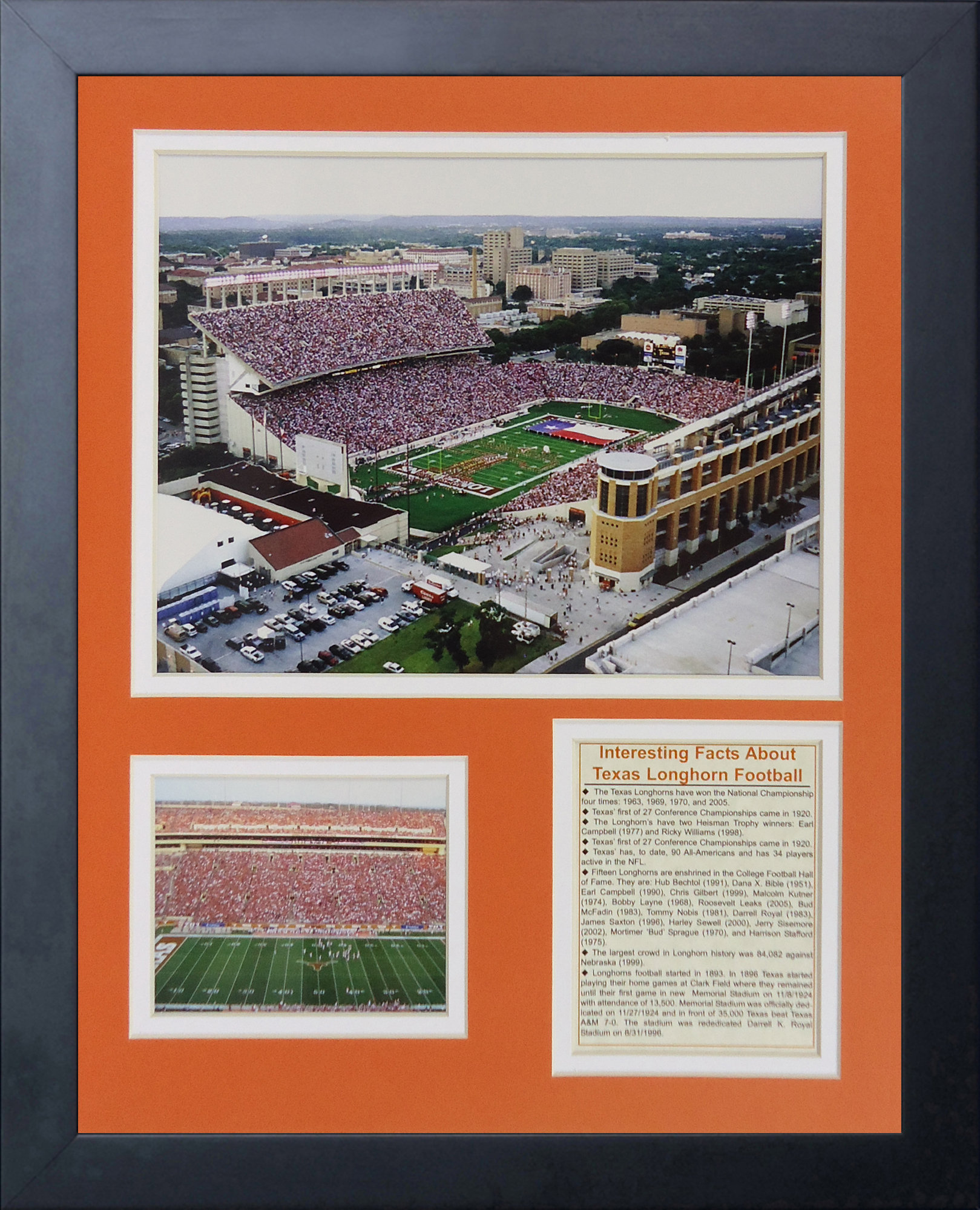 Legends Never Die Texas Longhorns Darrell K Royal Texas Memorial ...