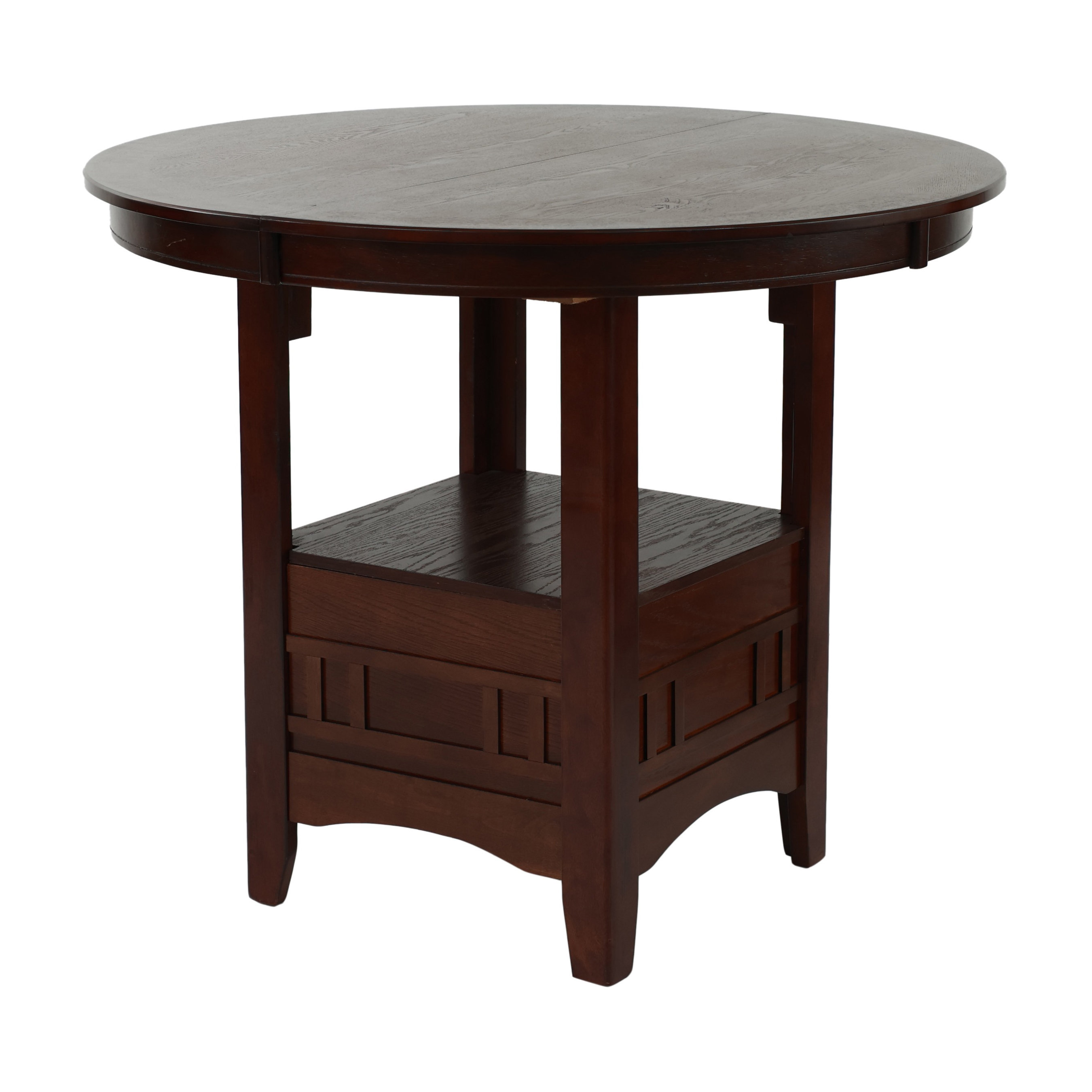 Lark Manor™ Efrata Round Counter Height Table with Storage | Wayfair