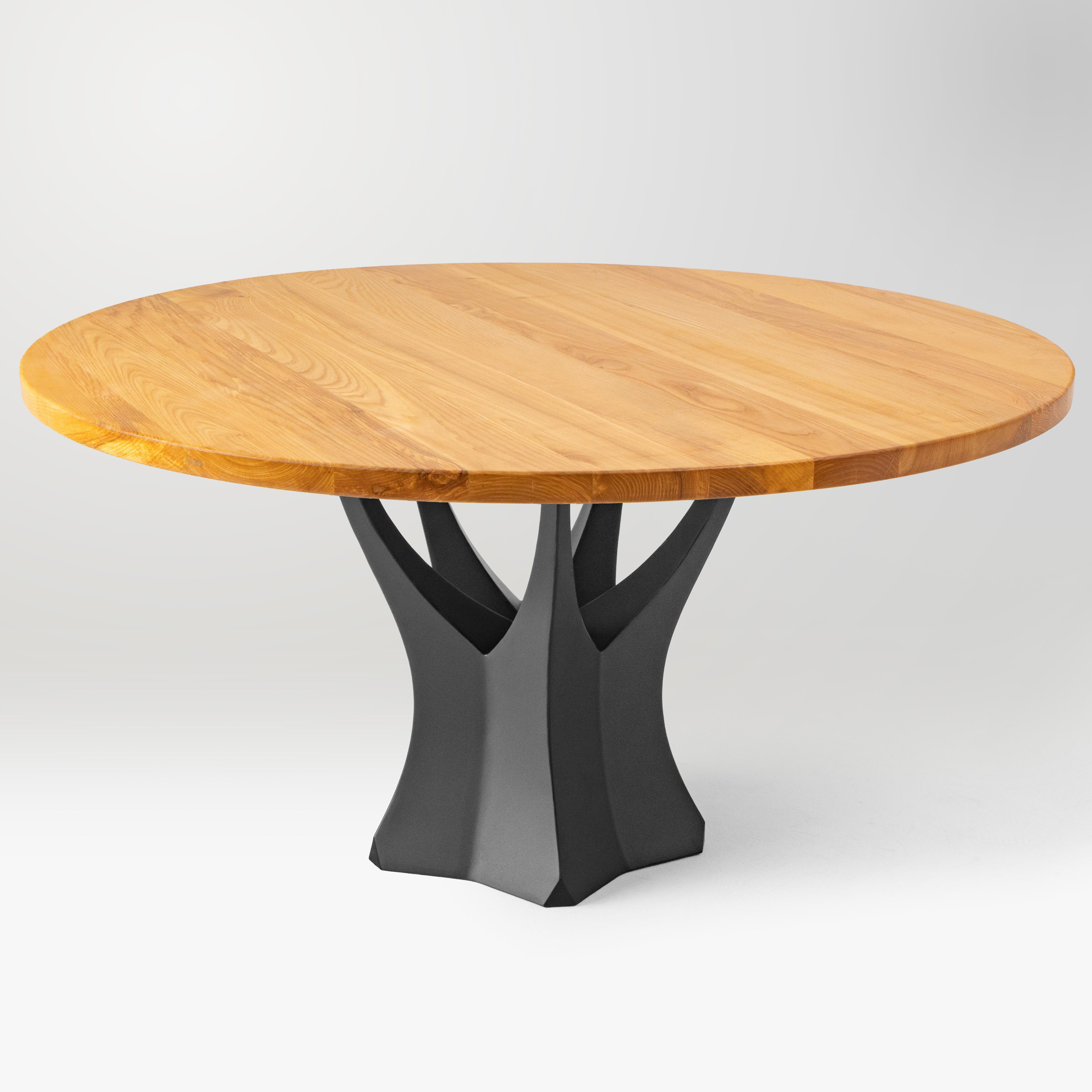 Hokku Designs 28 inch Height 317 Namu Handcrafted Black Metal Table ...
