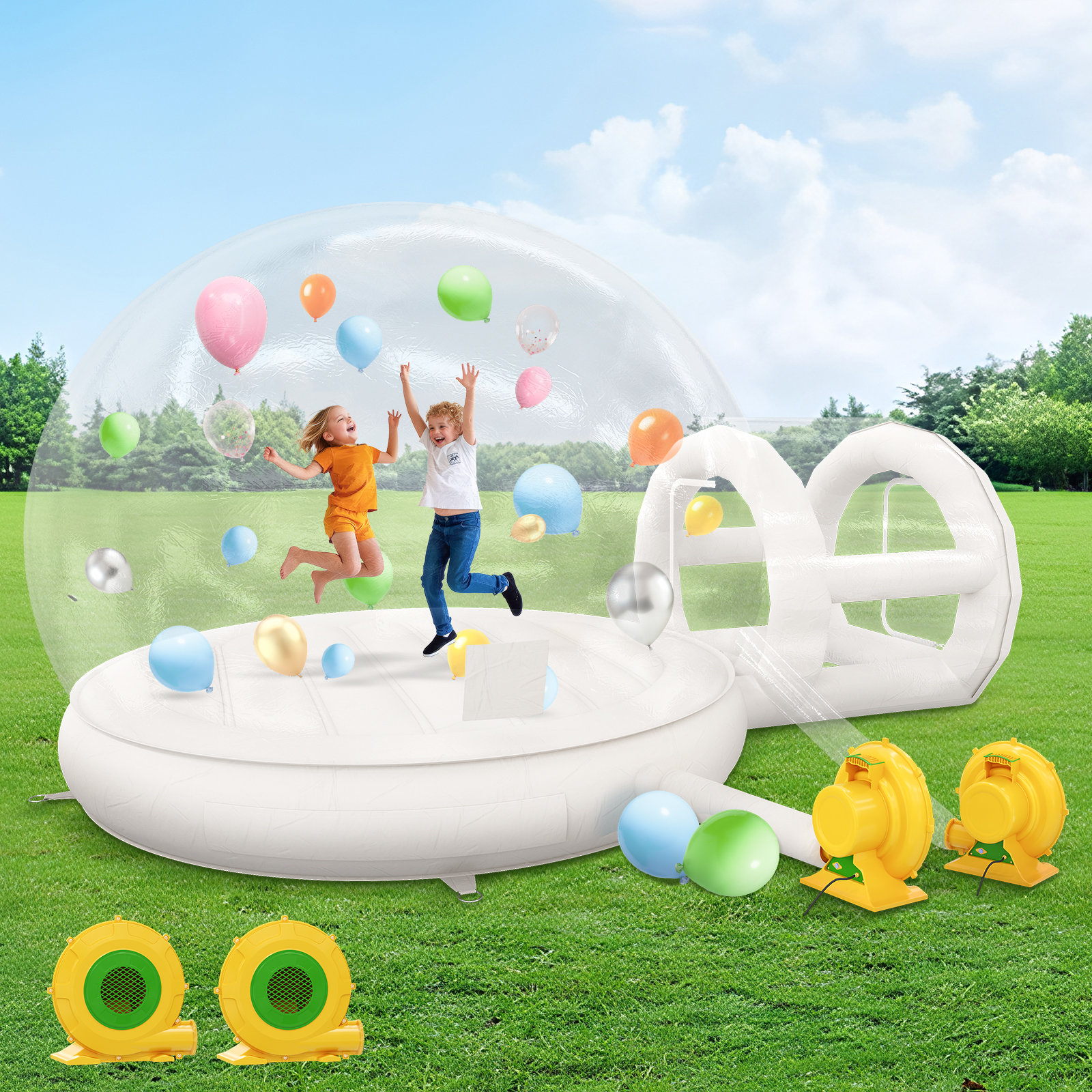 inflatable dome house