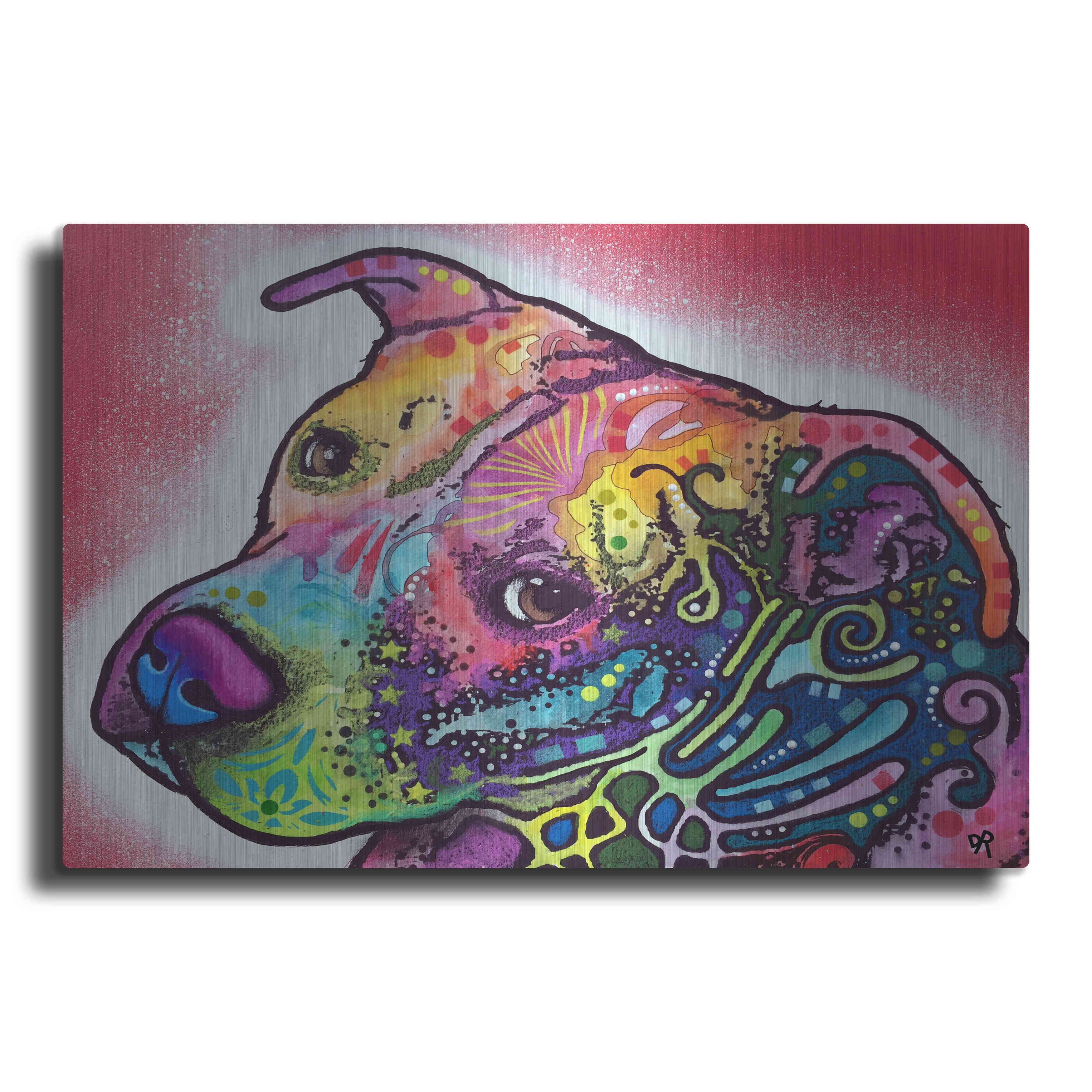 Red Barrel Studio® Luxe Metal Art 'How I See It' by Dean Russo, Metal ...