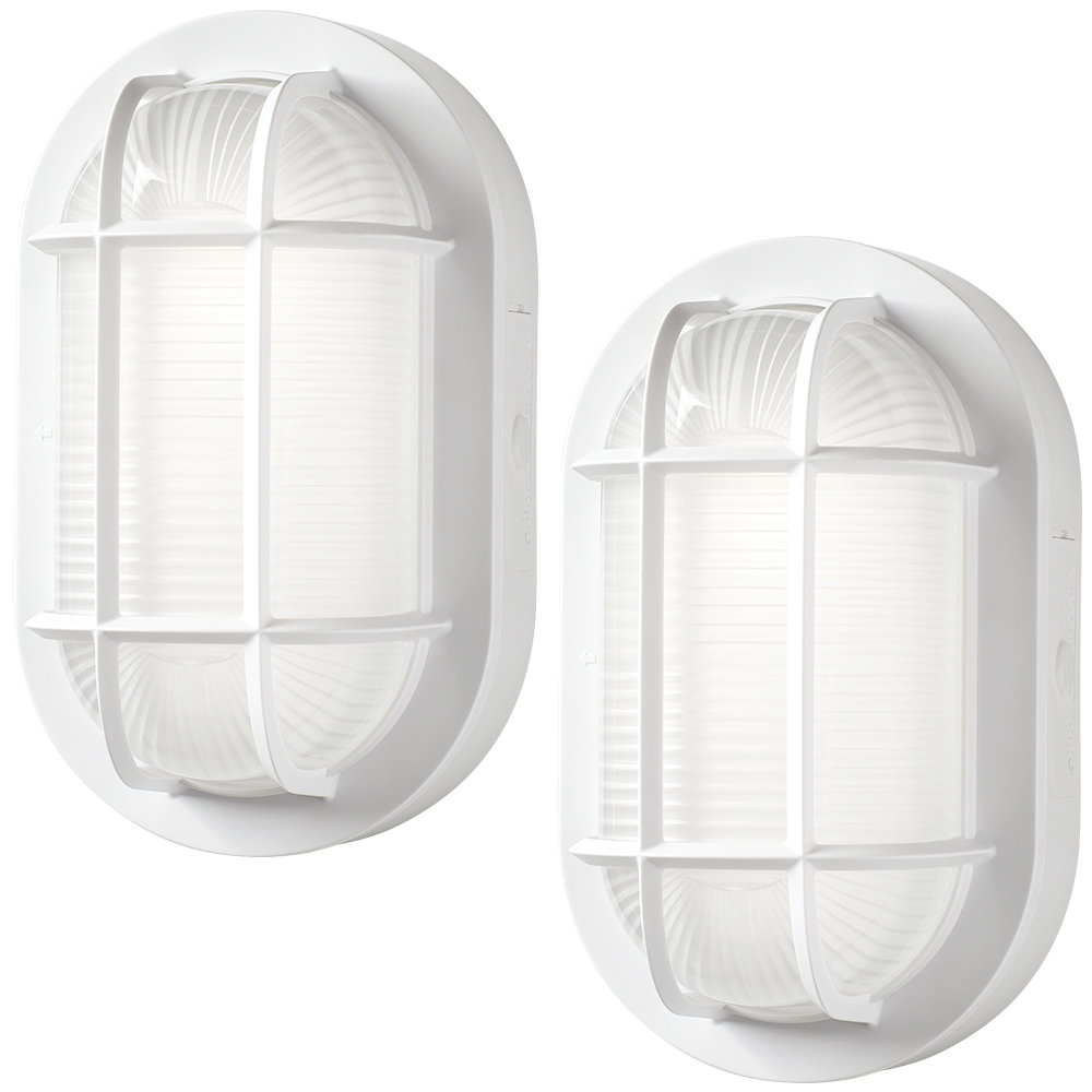 ETi Solid State Lighting 8.5in. Oval LED Outdoor Wall Ceiling Bulkhead ...