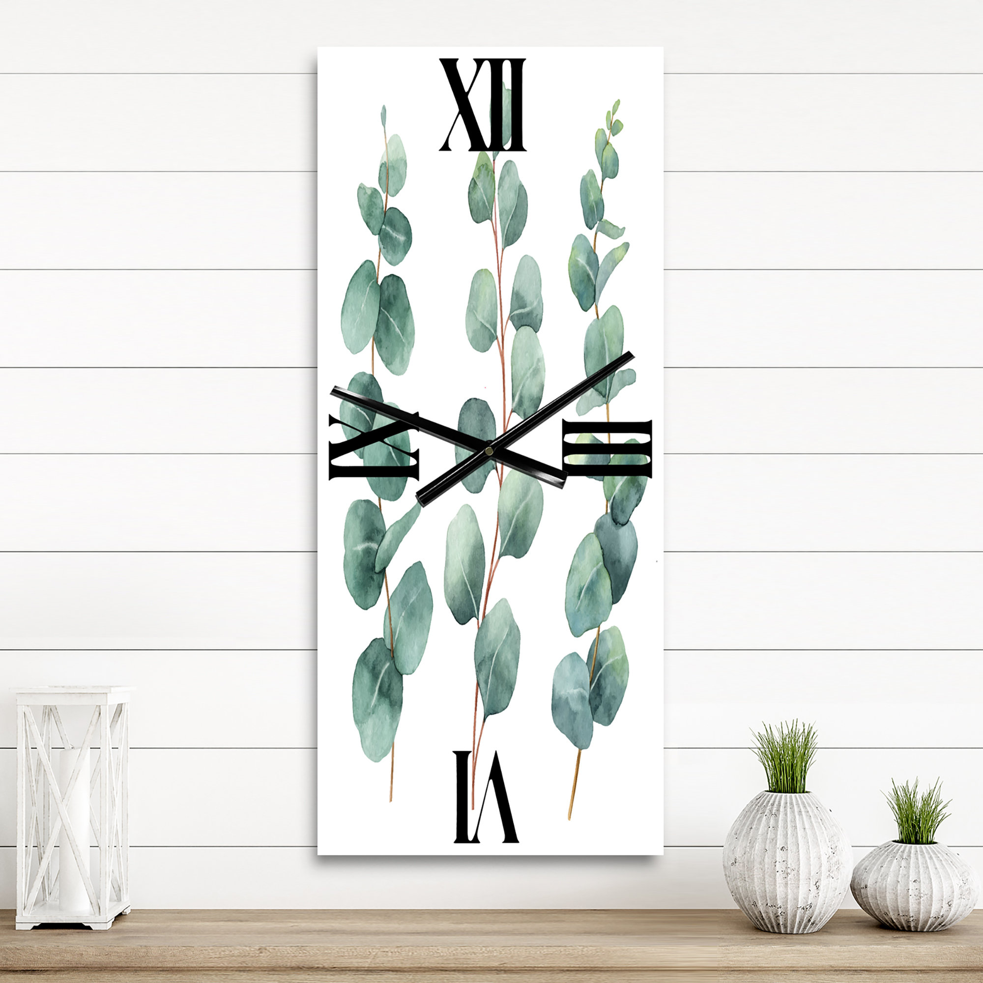 East Urban Home Young Eucalyptus Leaves and Branches I - Traditional ...