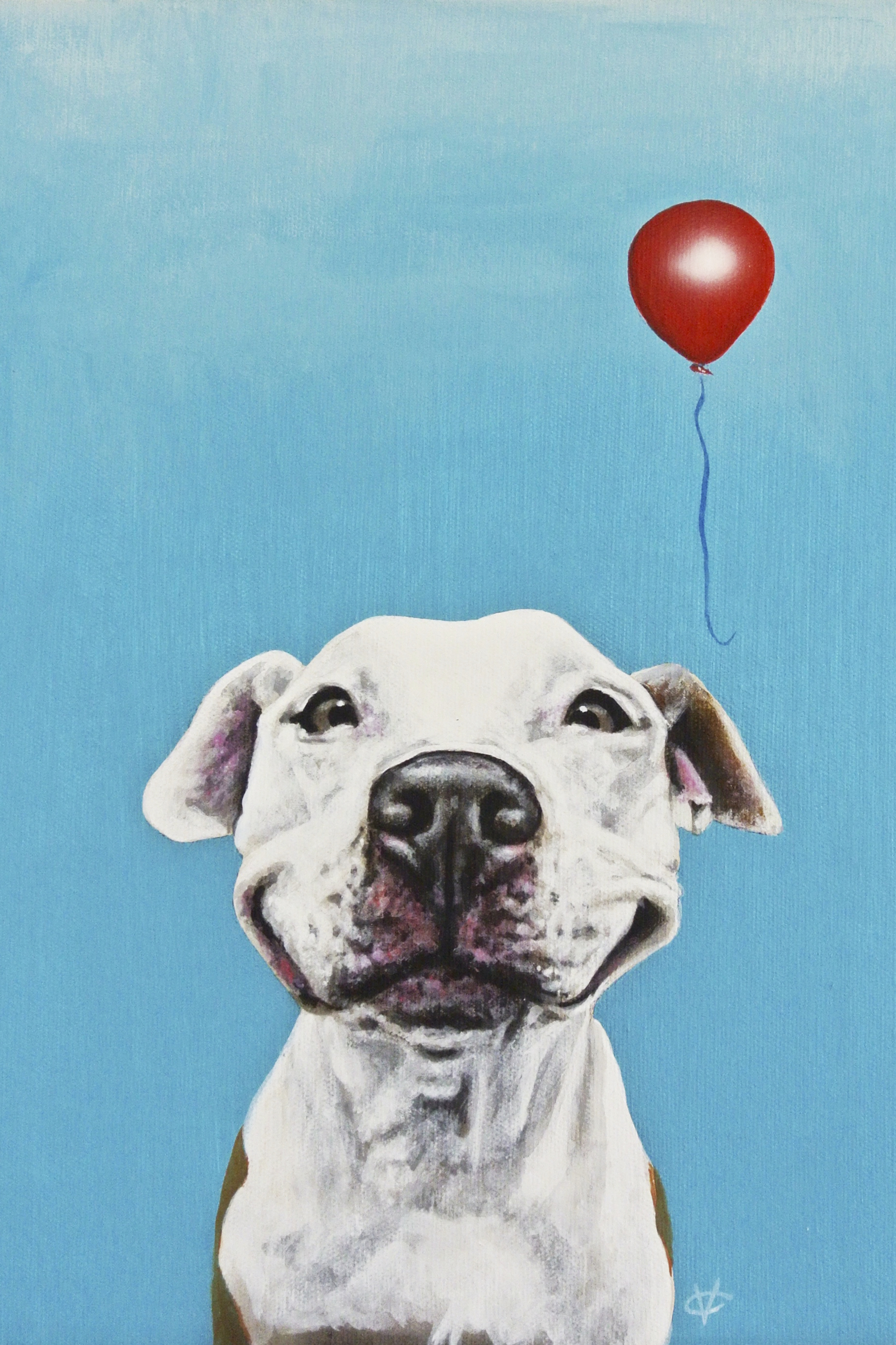 Rosalind Wheeler Party Dog V by Victoria Coleman - Painting | Wayfair.co.uk