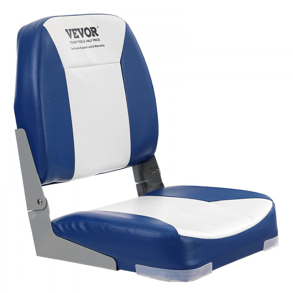 Stellweilan Tessberg Boat Seat, 18.9" Low Back Boat Seat, Folding Boat ...