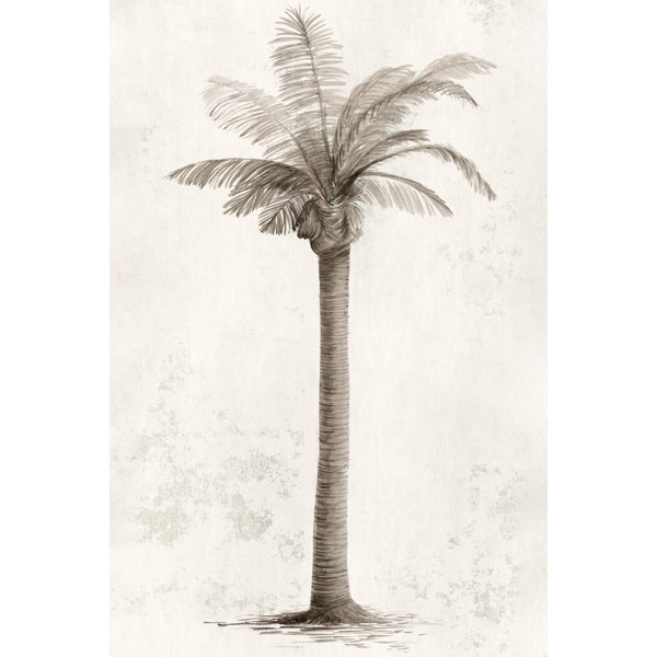 Bay Isle Home™ Machine-Made Palm Tree Print | Wayfair