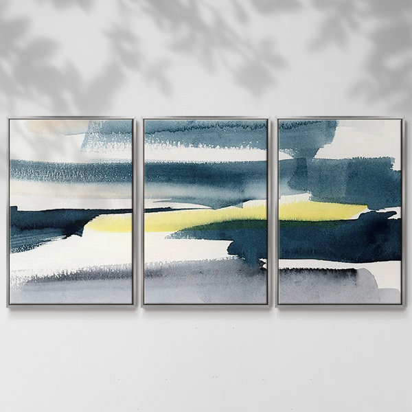 Wrought Studio " Peeking Sunshine III " 3 - Pieces | Wayfair