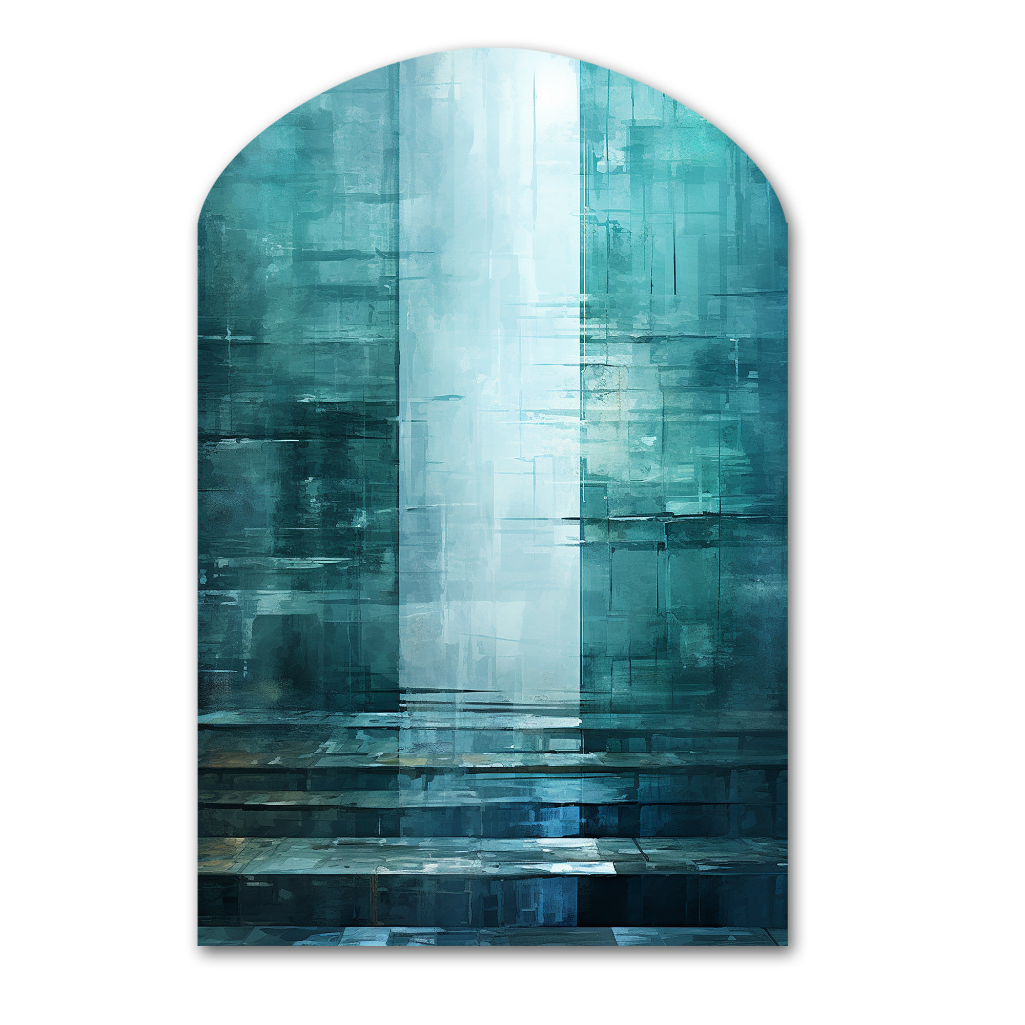 Design Art Door To The Other Side Turquoise Riverside - Abstract ...