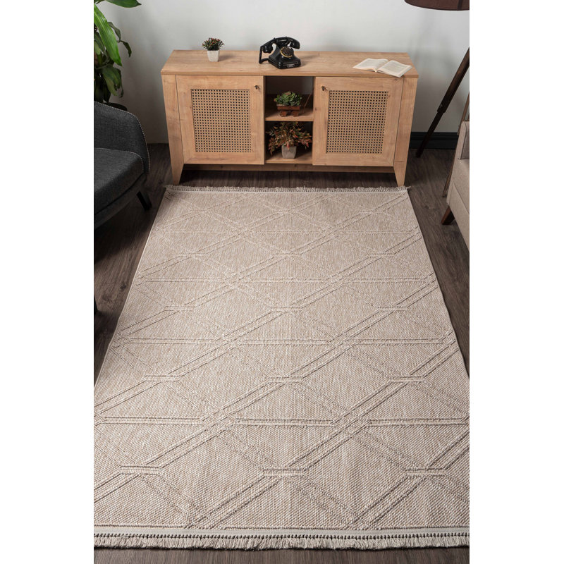 Lofy Retla Geometric Indoor/Outdoor Rug | Wayfair