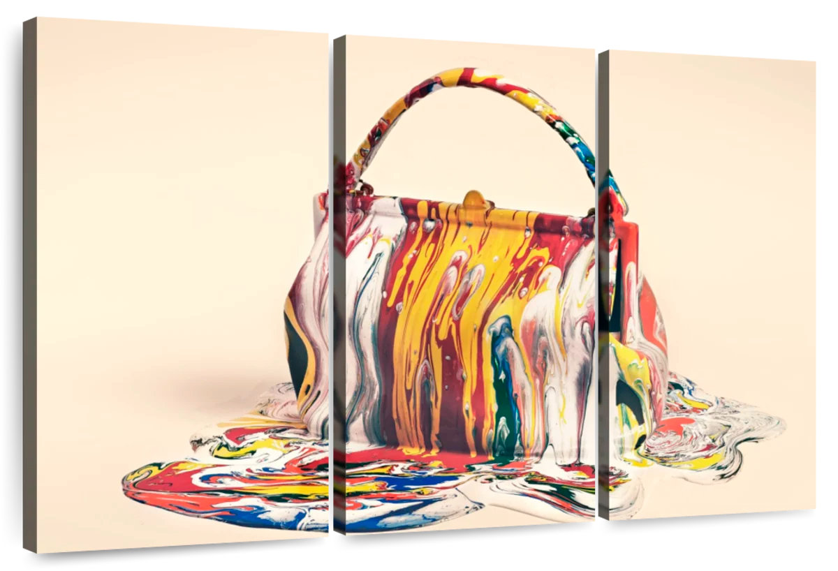 Mercer41 Shuttleworth Bag Dripping In Paint | Wayfair