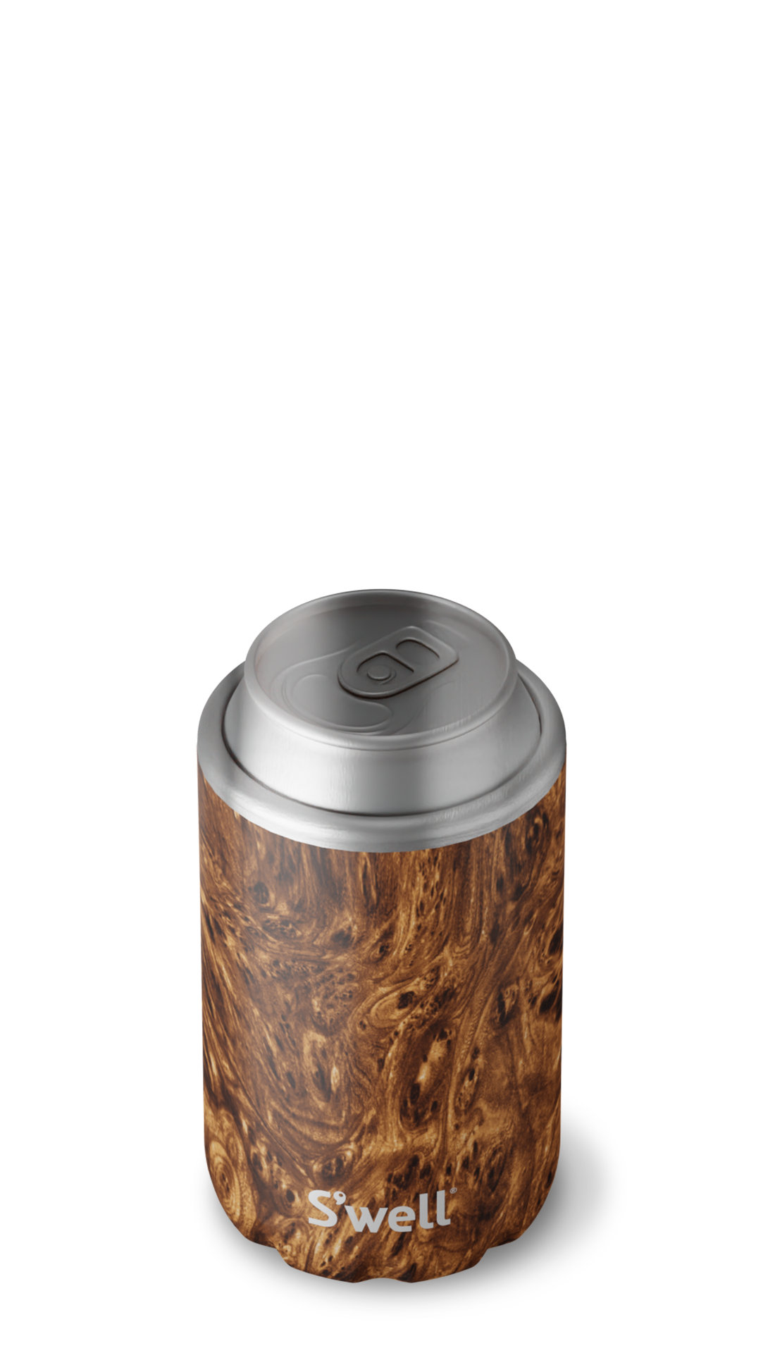 S'well Stainless Steel Triple-Layered Vacuum-Insulated Slim Can Chiller ...