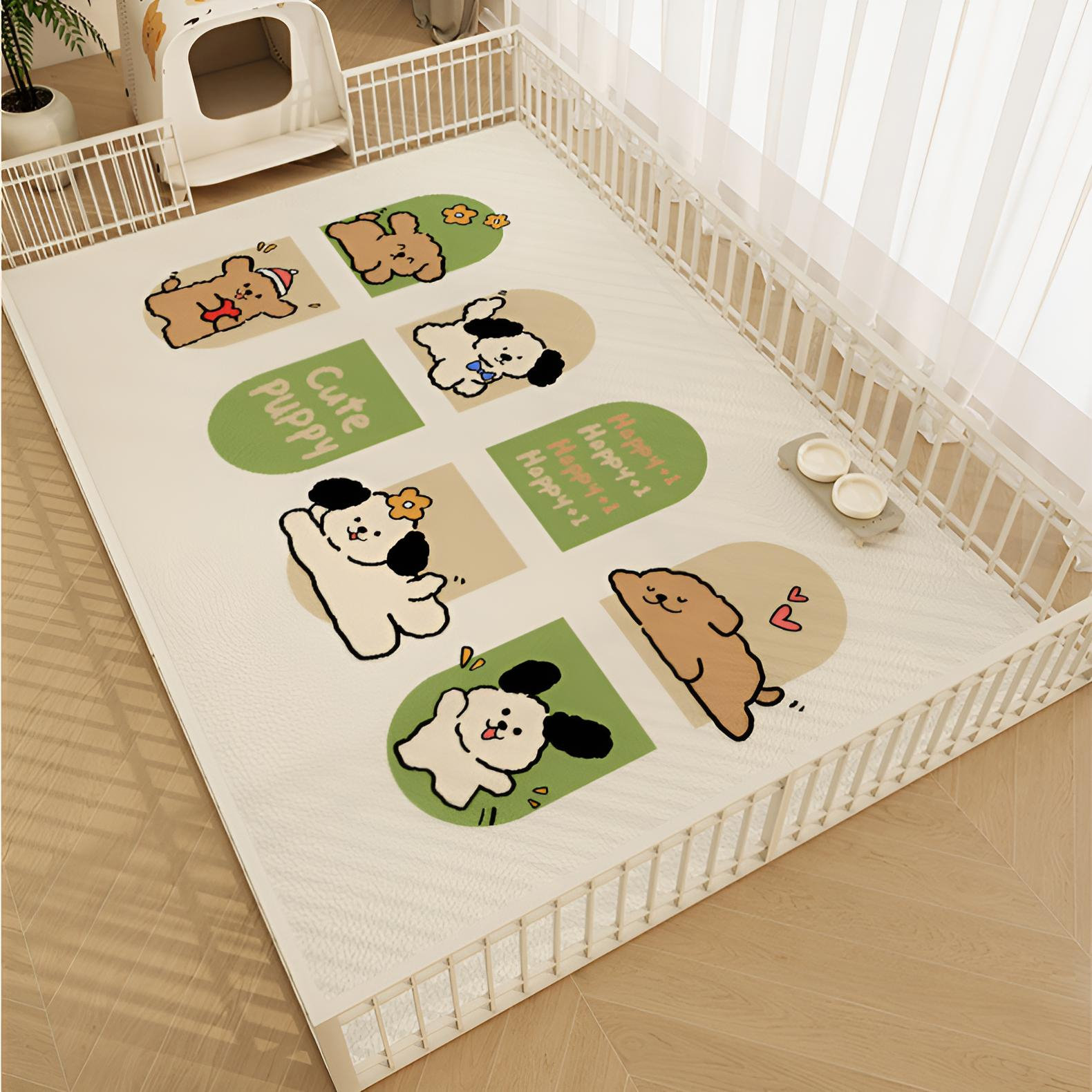 Tucker Murphy Pet™ Waterproof Pet Mat PVC Dog Fence Carpet Non-Slip ...