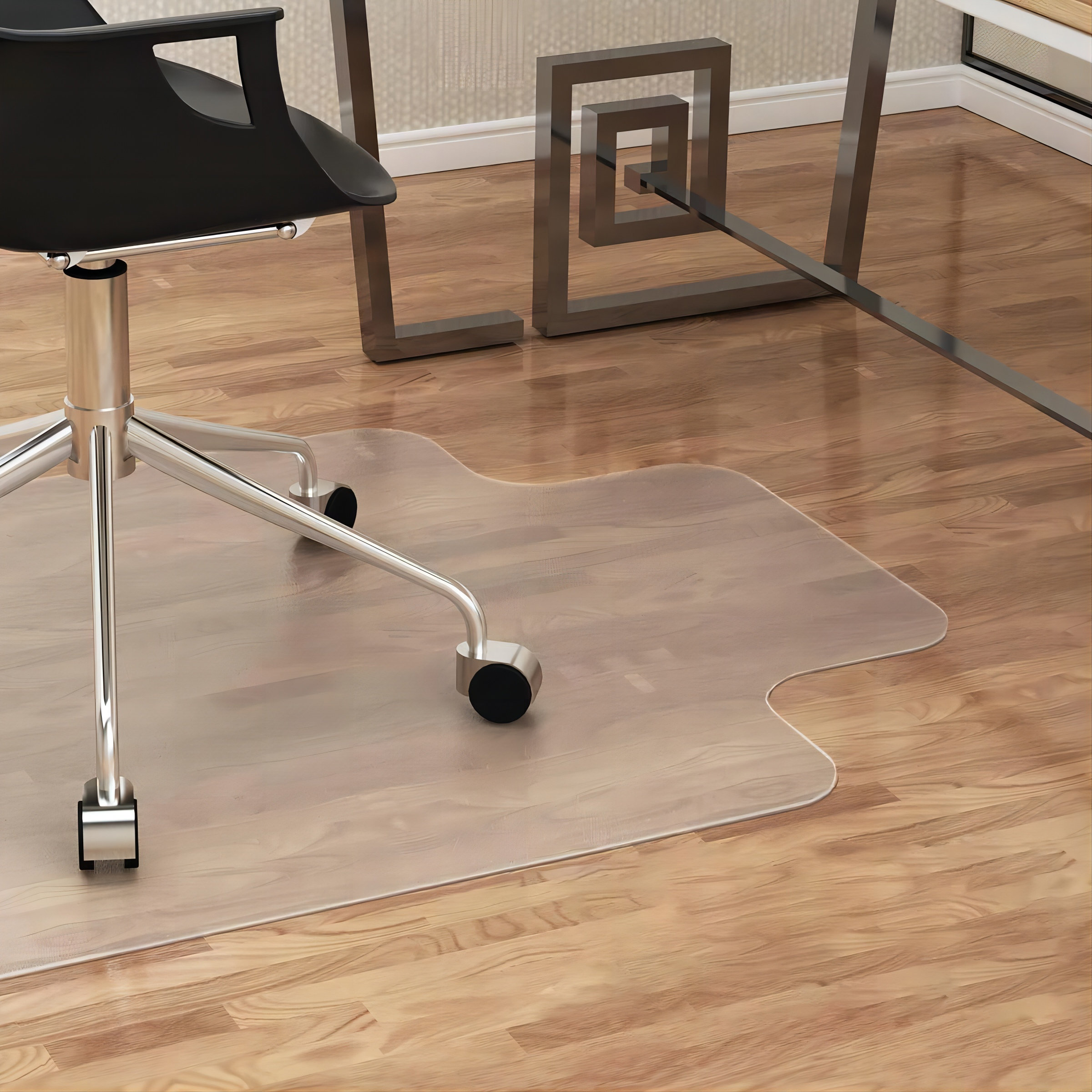 Wewdigi Hard Floor Standard Lip Chair Mat | Wayfair