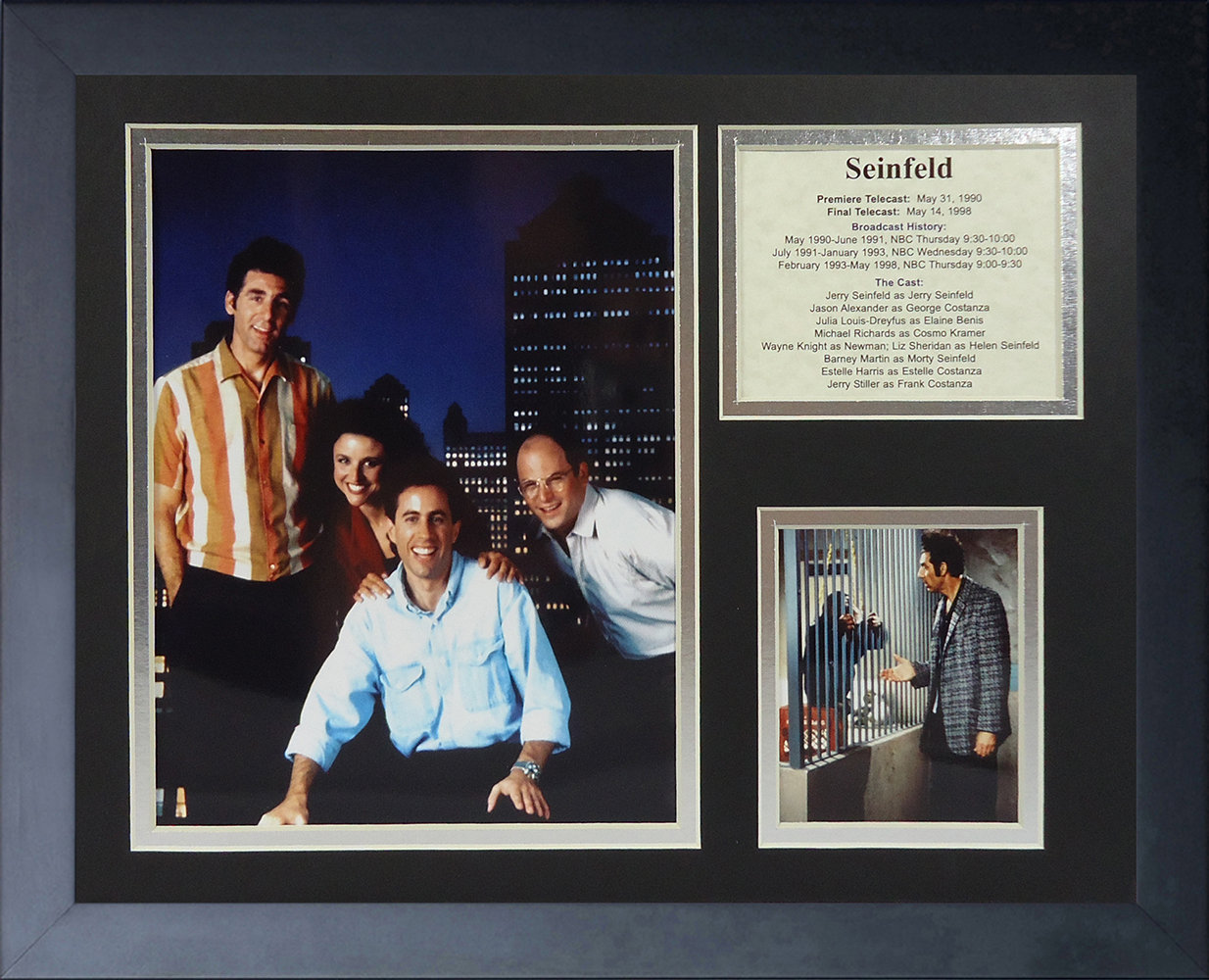 Legends Never Die Seinfeld Framed Memorabilia - Wayfair Canada