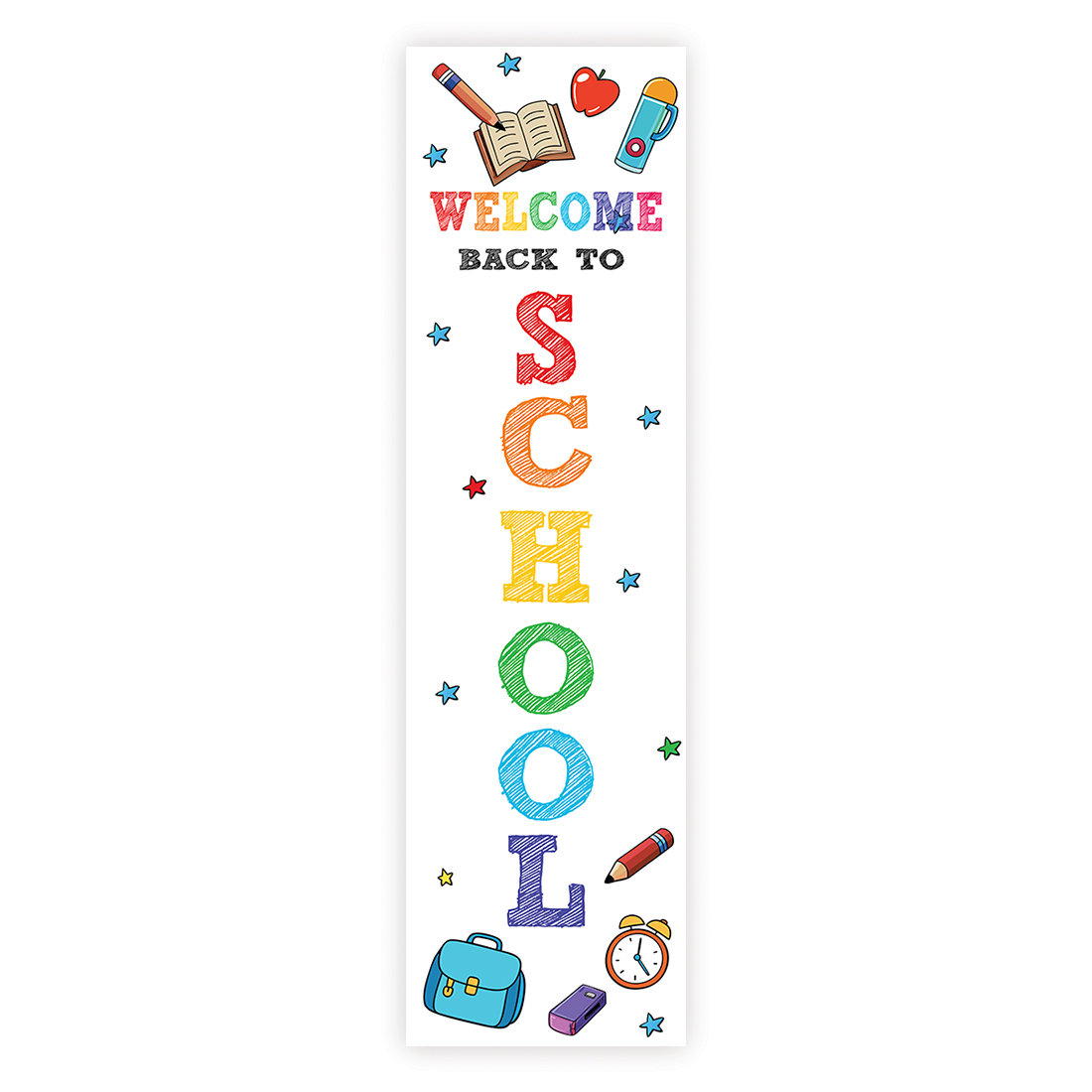 Koyal Wholesale 13X48 Welcome Back To School Banner School Supplies ...