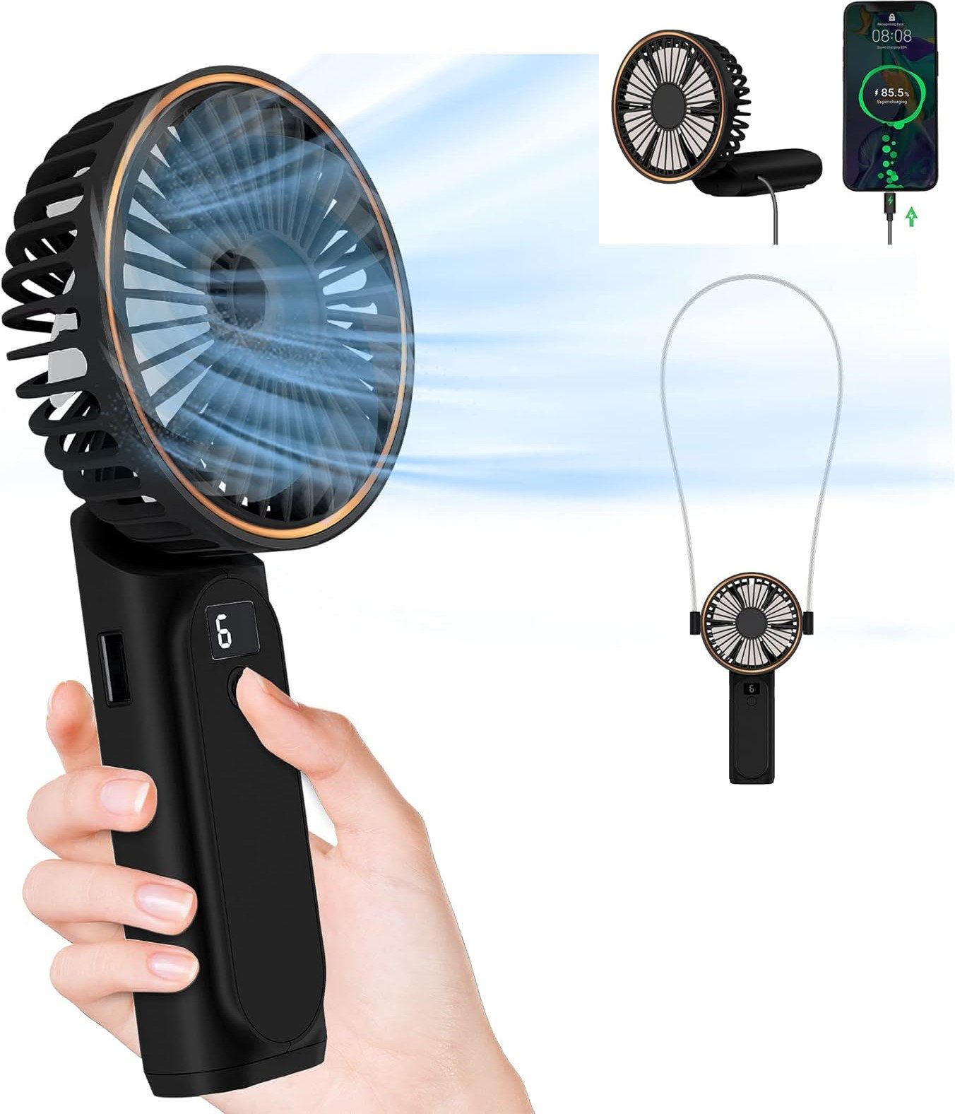 Bazwe 7.9'' Personal Fan Fan | Wayfair