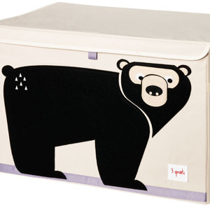 3 Sprouts - Toy Chest Storage Box for Kids Playroom, Bear & Reviews ...