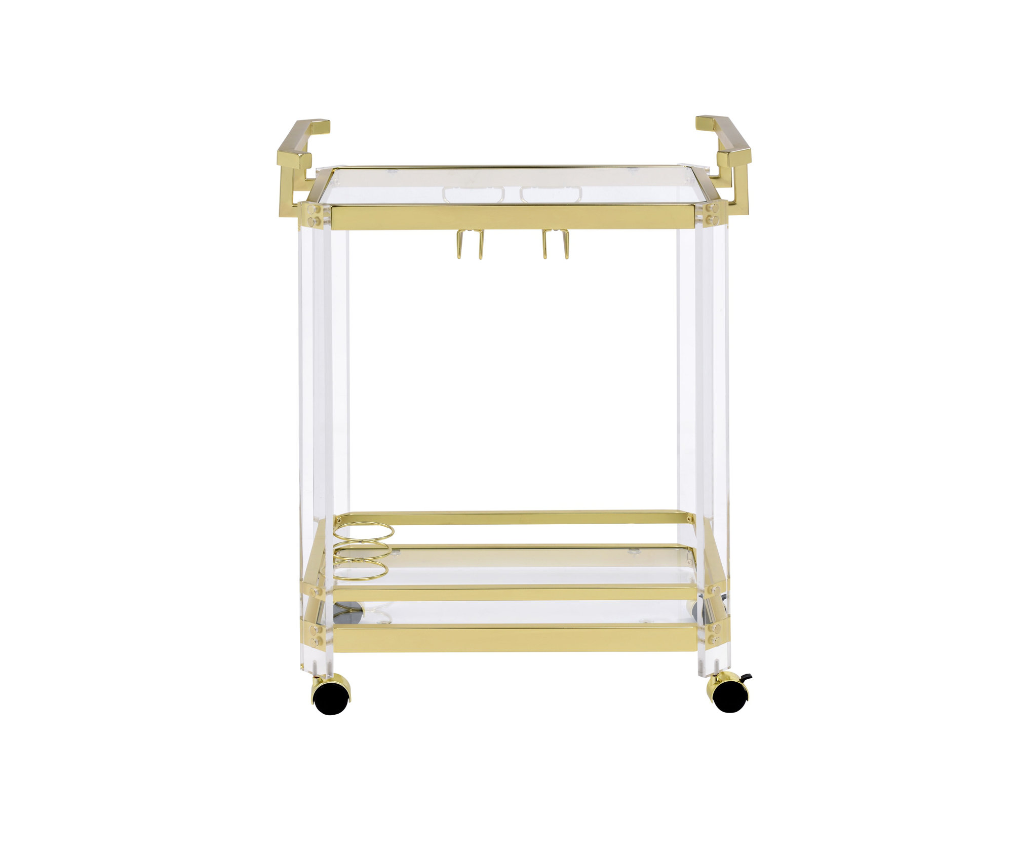 Mercer41 Modern Server Cart With Casters | Wayfair