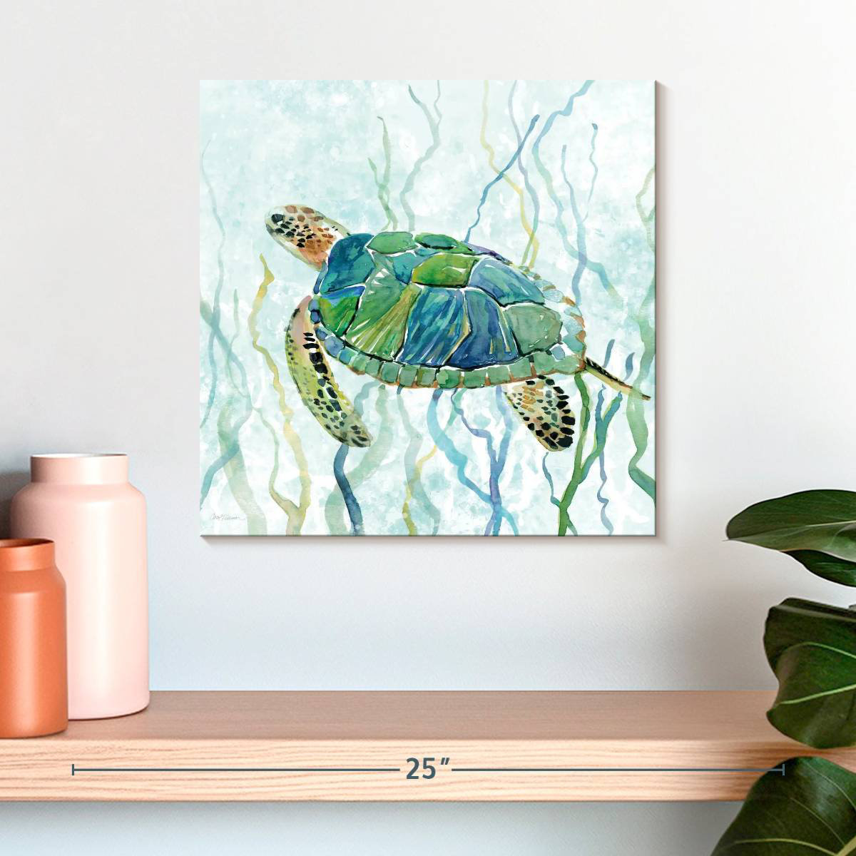 Ebern Designs Brampt Sea Turtle Swim II | Wayfair