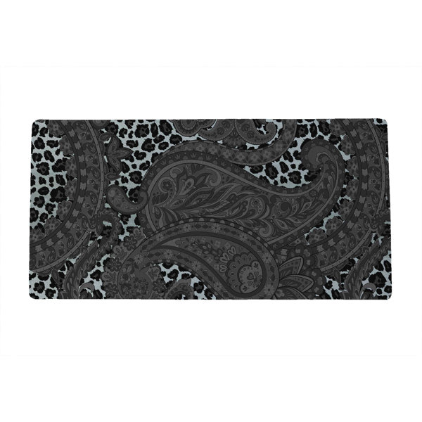 Kavka Cheetah Vinyl Desk Pad | Wayfair